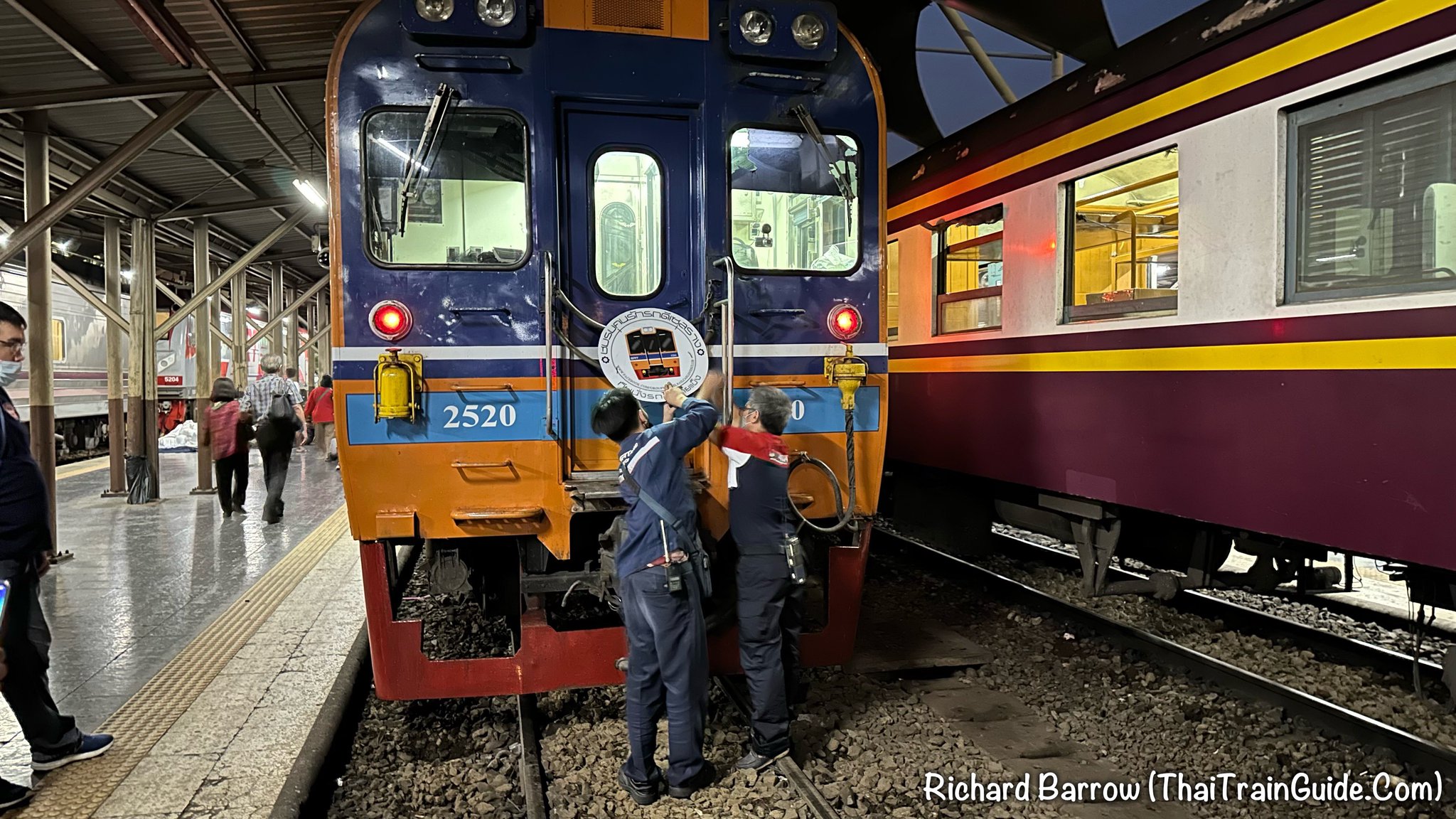 Thai Train Guide on Twitter: "This is a live THREAD 🧵 of the railfan excursion trip to attend ...