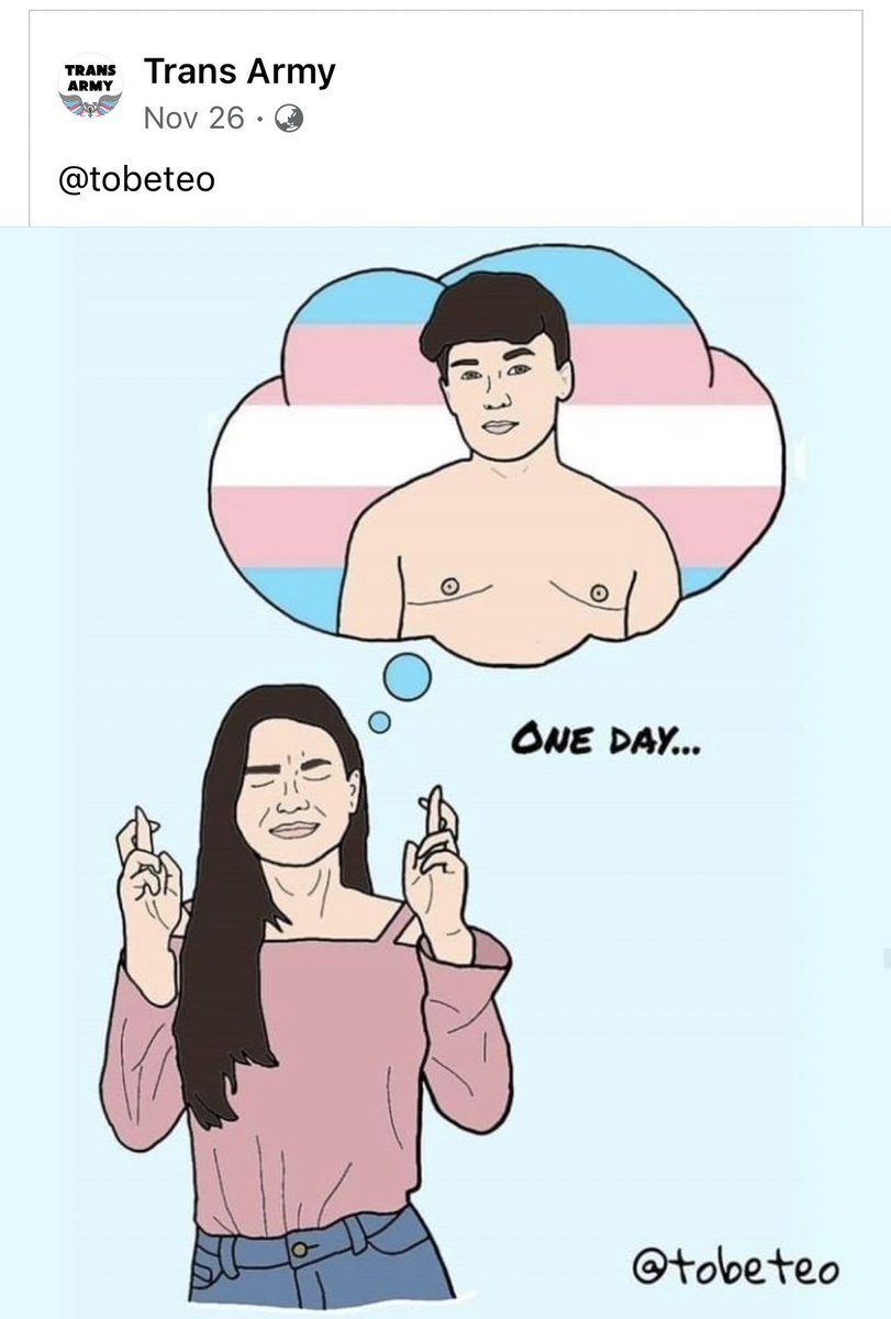 ♥️ on Twitter: "Popular pro-trans Facebook page encourages body hatred — these cartoons ...