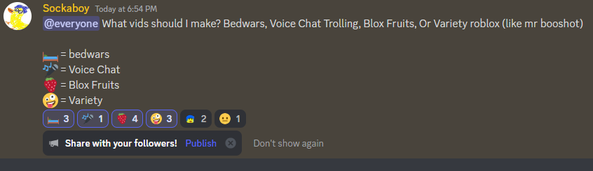 Sockaboy on Twitter: "Join my discord to vote on this, but feel free to ...