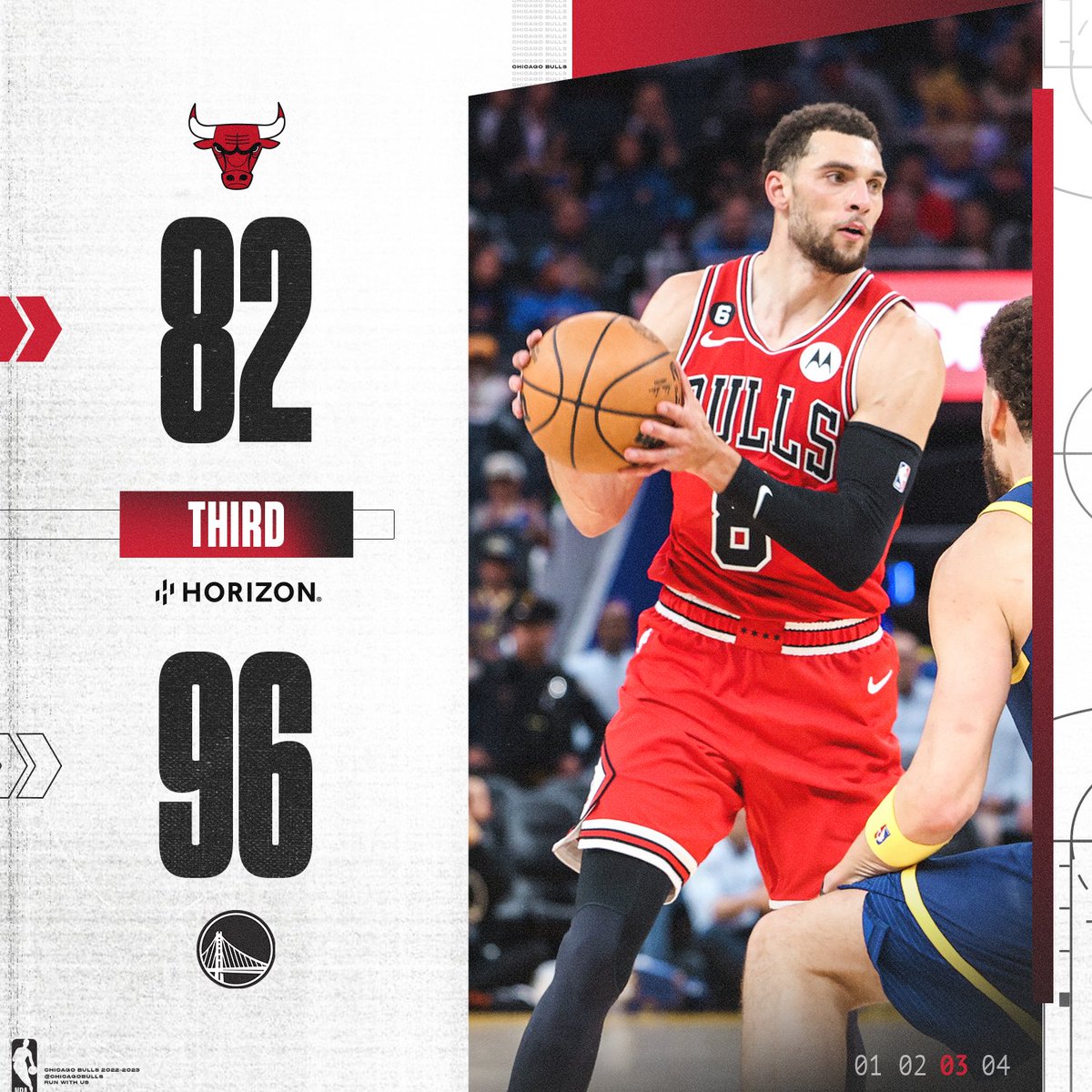 After three. Chicago Bulls @chicagobulls