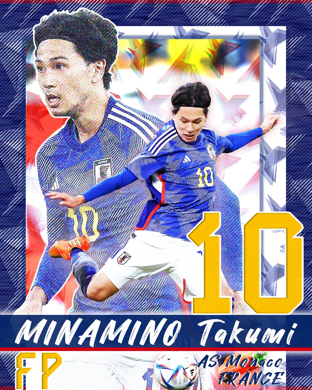 サッカー日本代表 🇯🇵 on Twitter: "#SAMURAIBLUE 招集メンバー紹介⚽️ 🔷#南野拓実 現日本代表の最多得点者 ⏩NEXT 🏆FIFA #ワールドカップ ラウンド16 ...