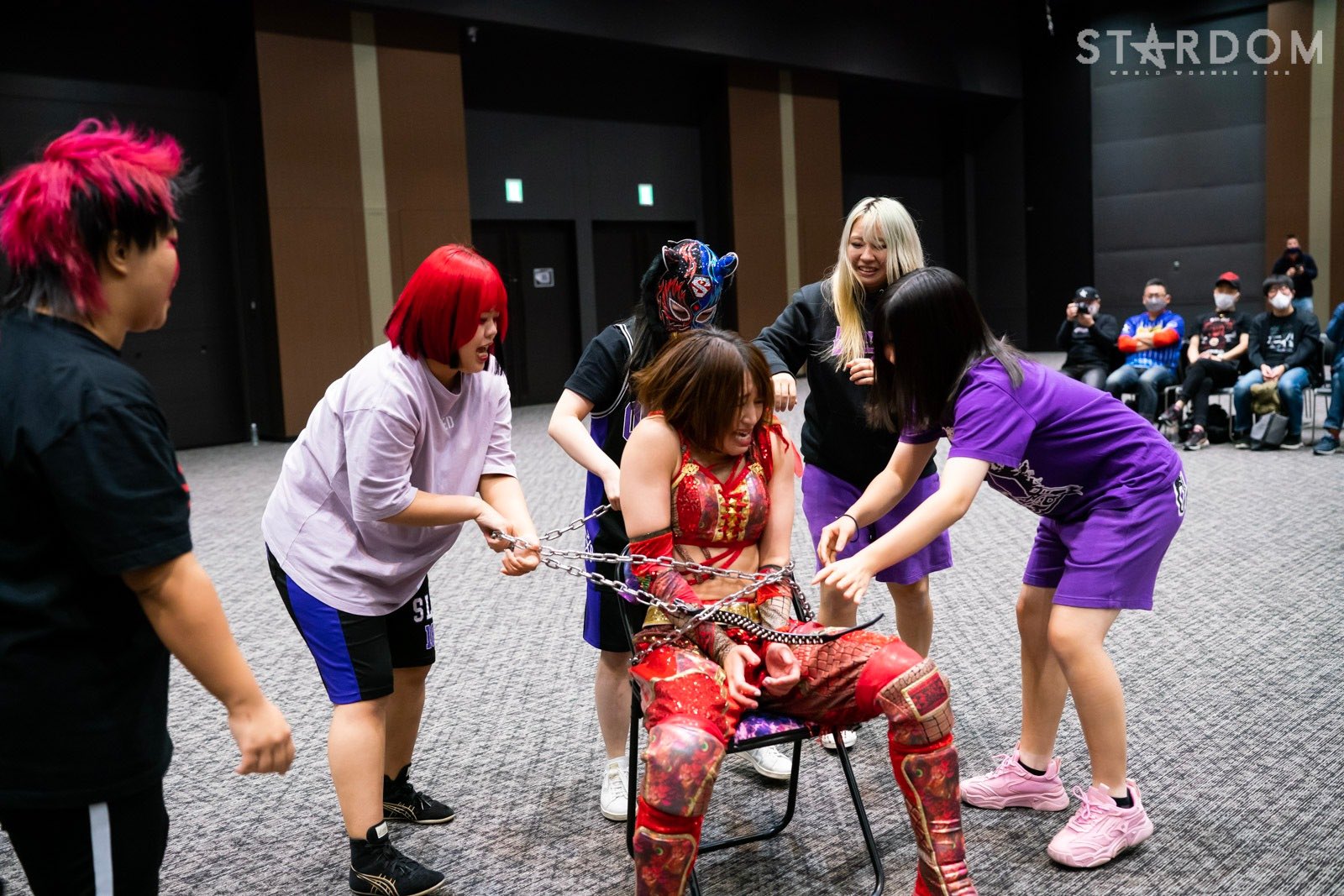 We Are Stardom on Twitter: "Dec 3 Takadanobaba Red Goddess Saki Kashima & Fukigen Death defeated ...