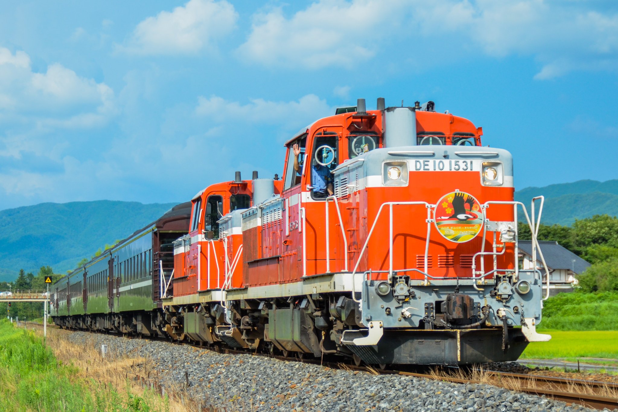 國鐵山口🎄 on Twitter: "18.DE10重連DLやまぐち号 https://t.co/3XiDHrVtyn" / Twitter