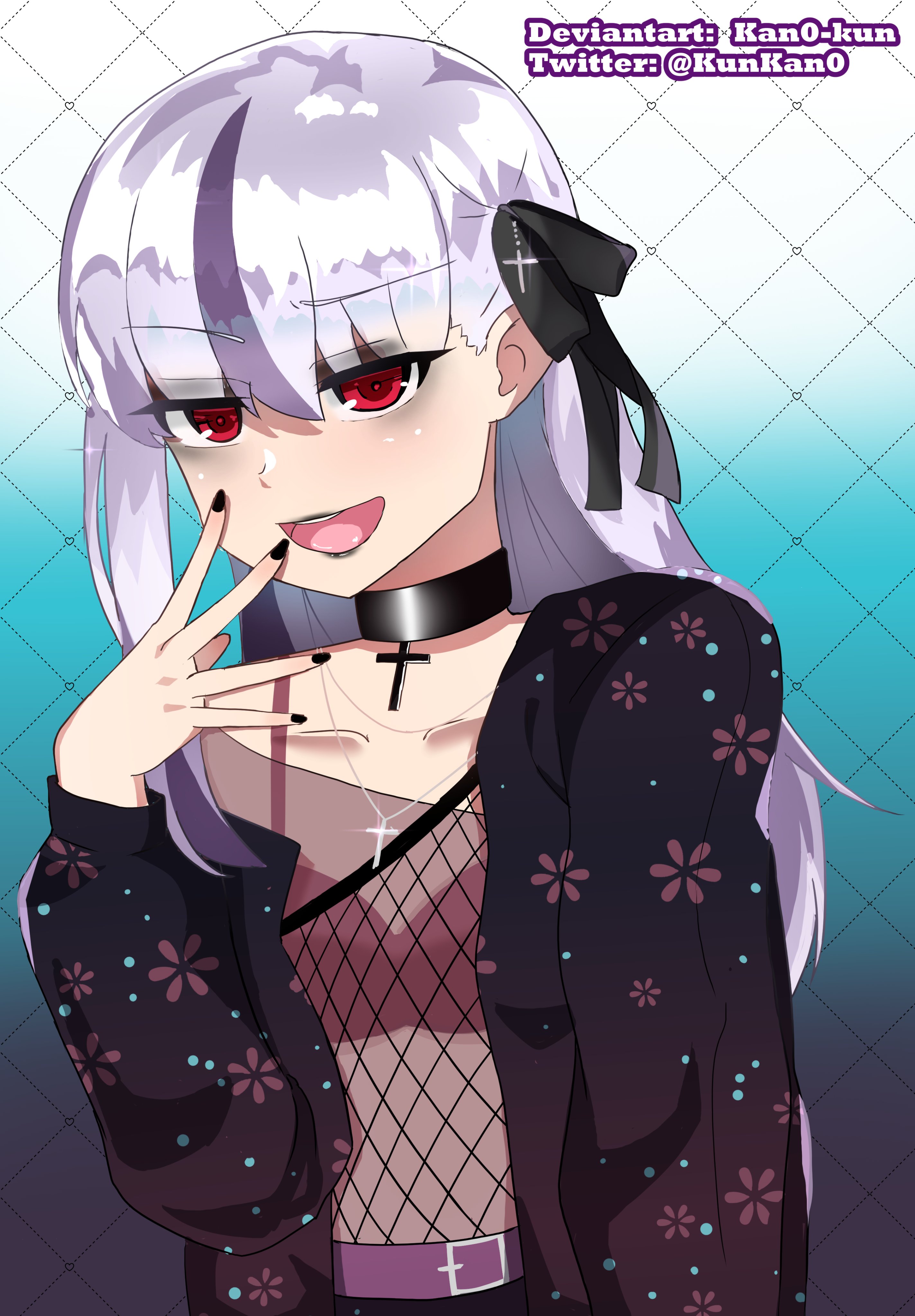 Kan0-kun (COMMISSION CLOSED) on Twitter: "a second portrait of my gothic rendition of Kama, from ...