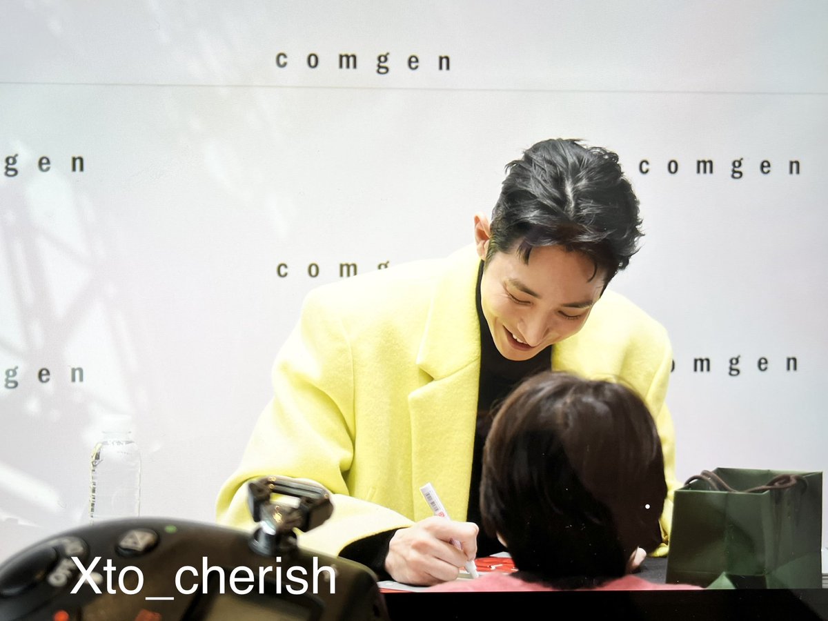 LeeSoohyuk_IndonesiaSister on Twitter: "[03.12.2022] Lee Soohyuk x Comgen fansign event Lee ...