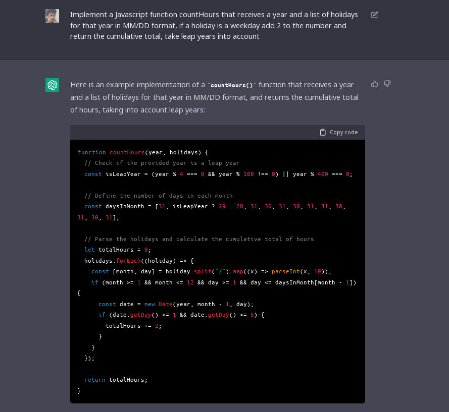 Coding Potions ⚗️ on Twitter: "Vale, esto si que es de locos, he pedido que resuelva el ...