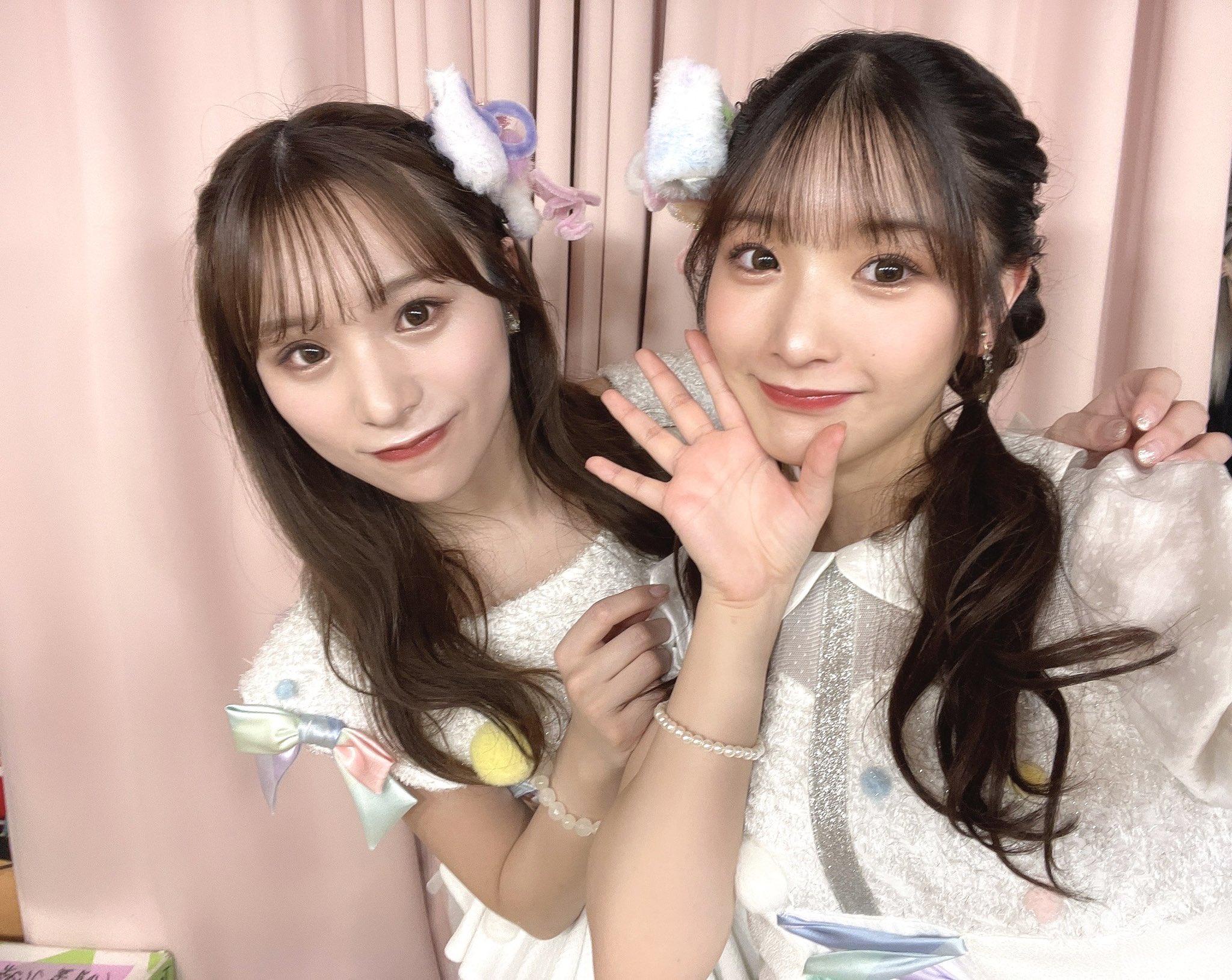 左伴彩佳 on Twitter: "今日の姉妹😌🎀 https://t.co/x1t7GNmBe3" / Twitter