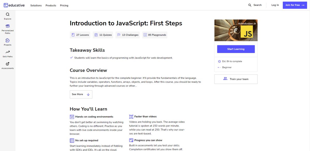 8 FREE online courses to master JavaScript (beginner to advanced ...