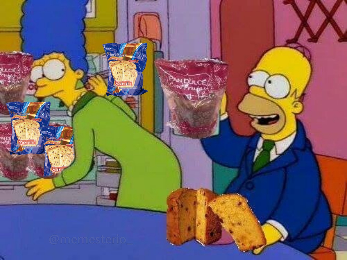 Memes De Homero Comida Imanes: Lenny Los Simpson | Redbubble