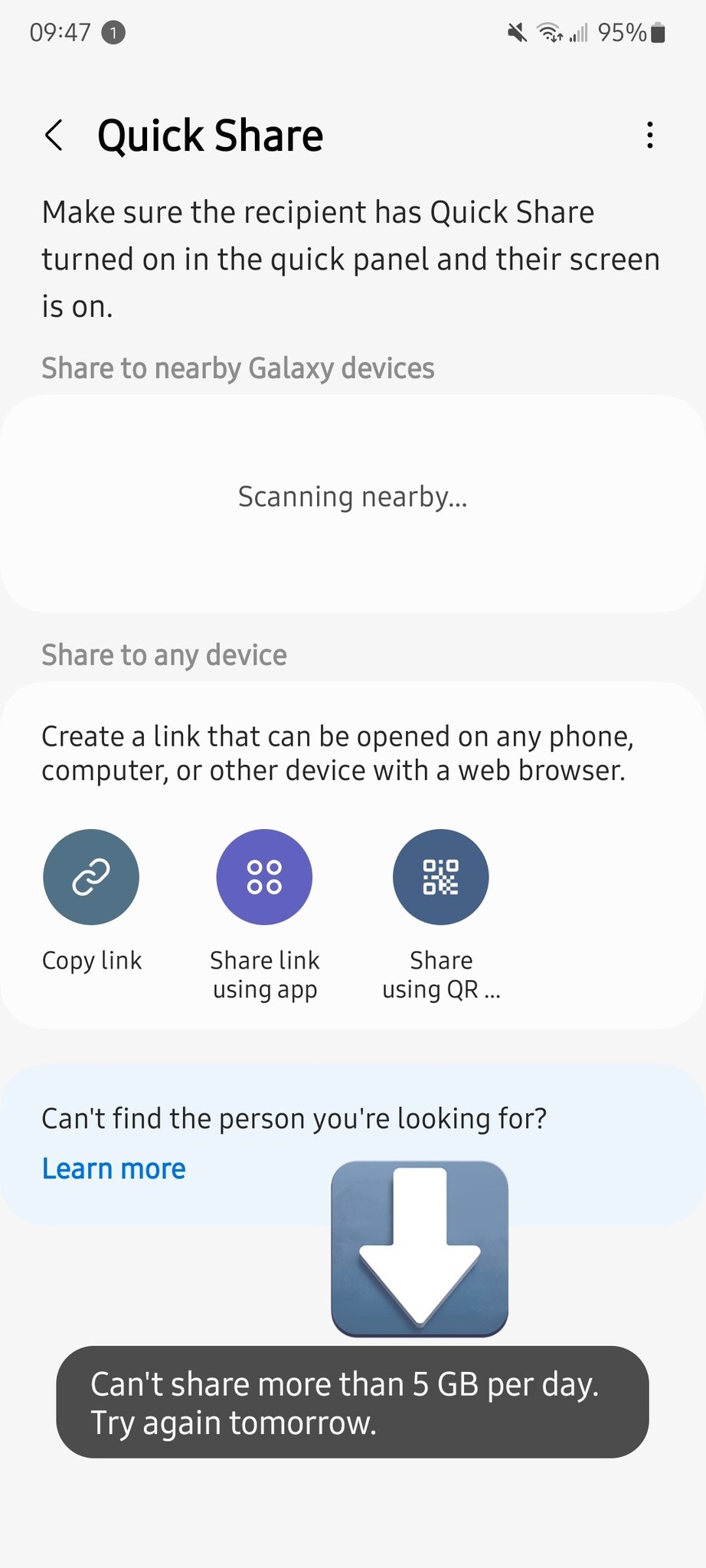 Brian Park on Twitter: "Samsung's quick share feature disappoints me. I am a video editor who ...