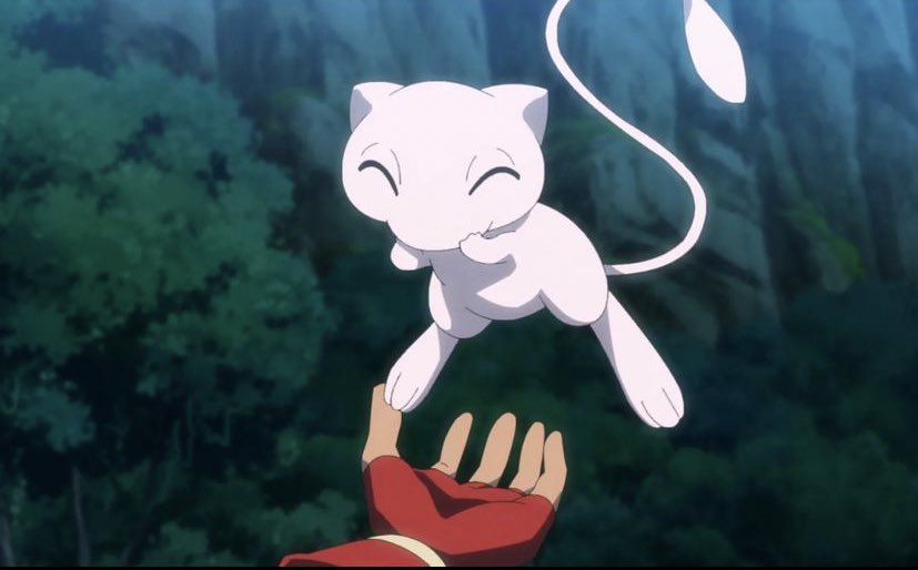 Mew Pokemon Laughing