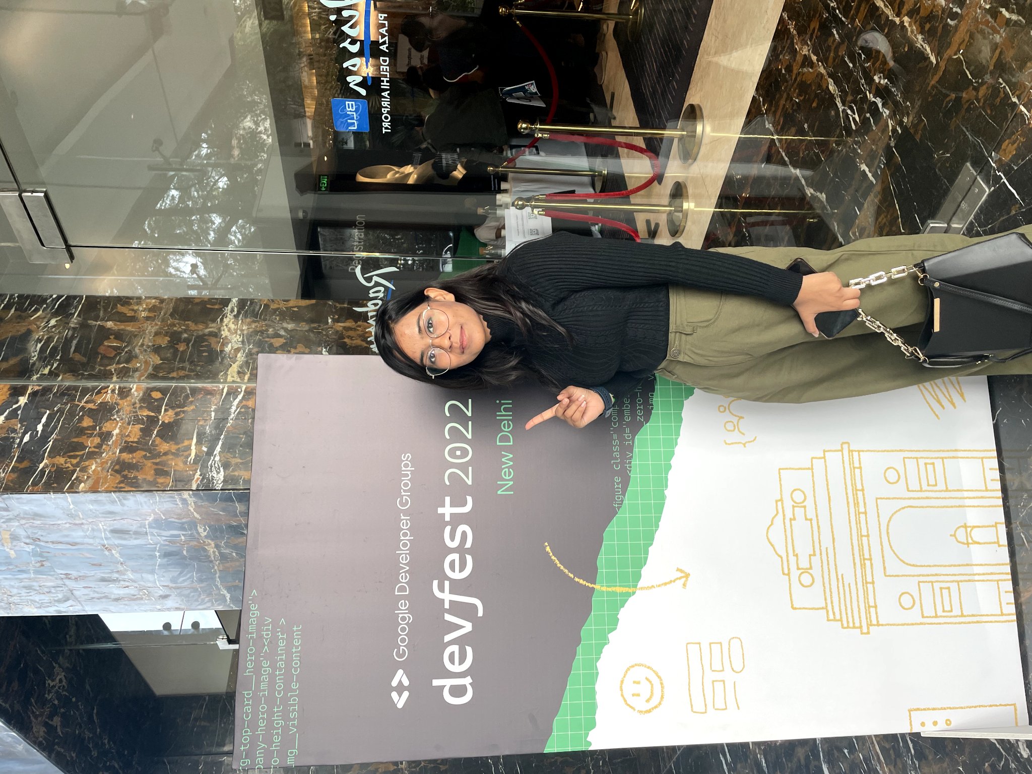 Disha Saini🌻 On Twitter At Devfest Delhi With Cool Techies🥂 Xatg7o5bz7 Twitter