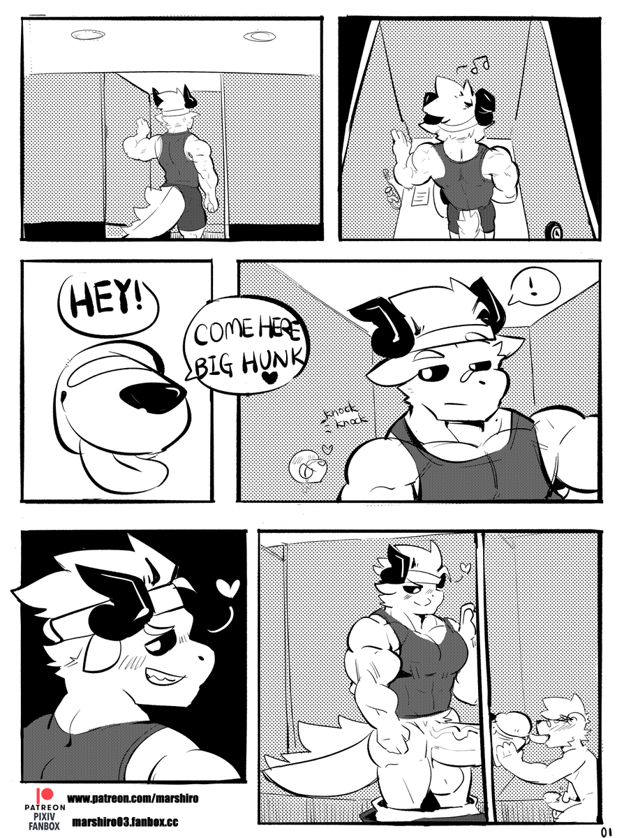 Marshiro白極 | Commission Close on Twitter: "Growth drive comic i made few months ago (1-4)"