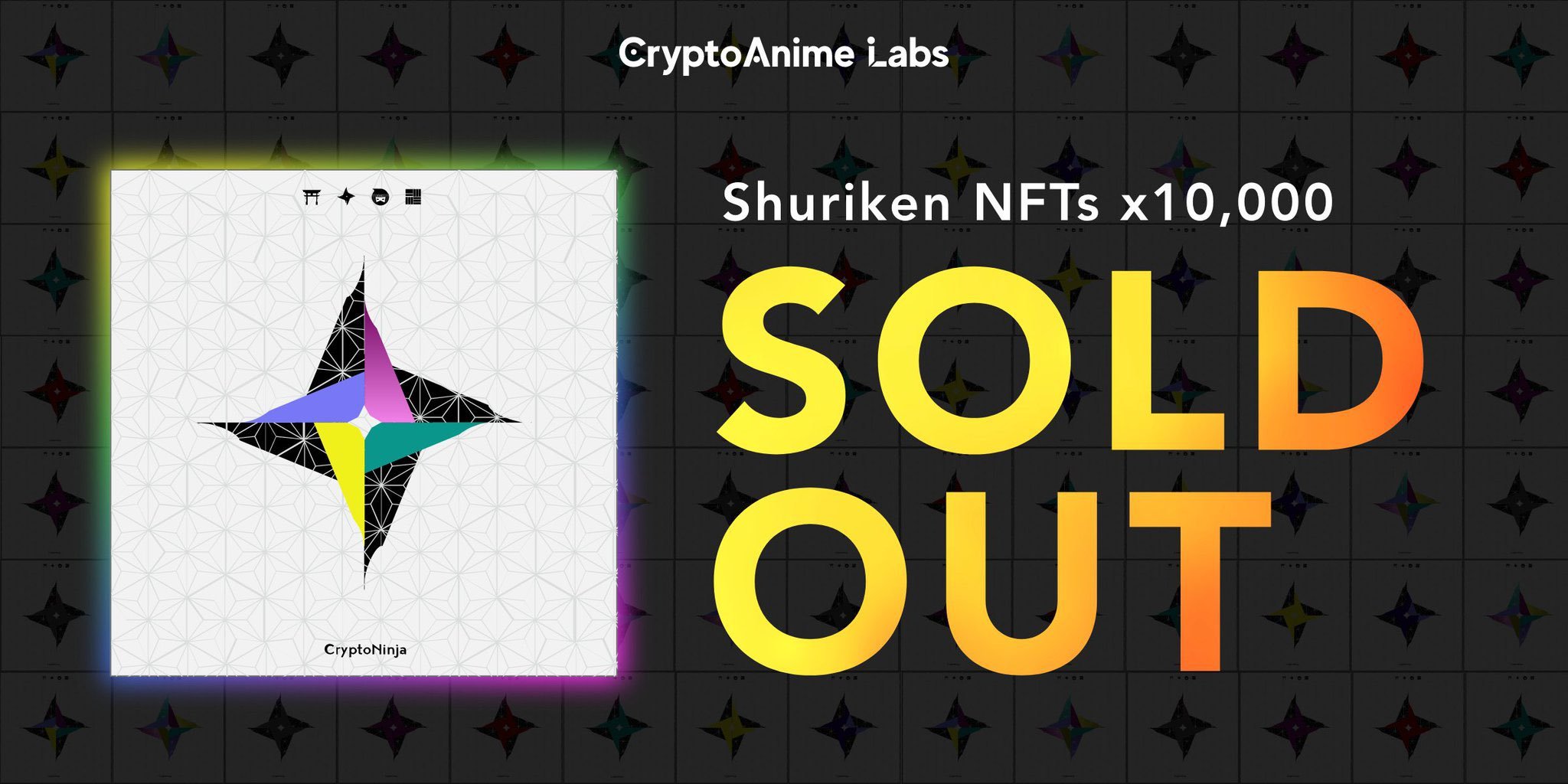 Ninja DAO | CryptoNinja on Twitter: "1/ #YesterdaysNinjaDAO WOW Shuriken NFT sold out ...