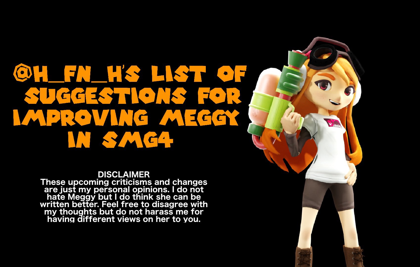 H fn’ H on Twitter: "‘The Guide to an ‘Ideal’ Meggy’: A series of renders depicting how I would ...