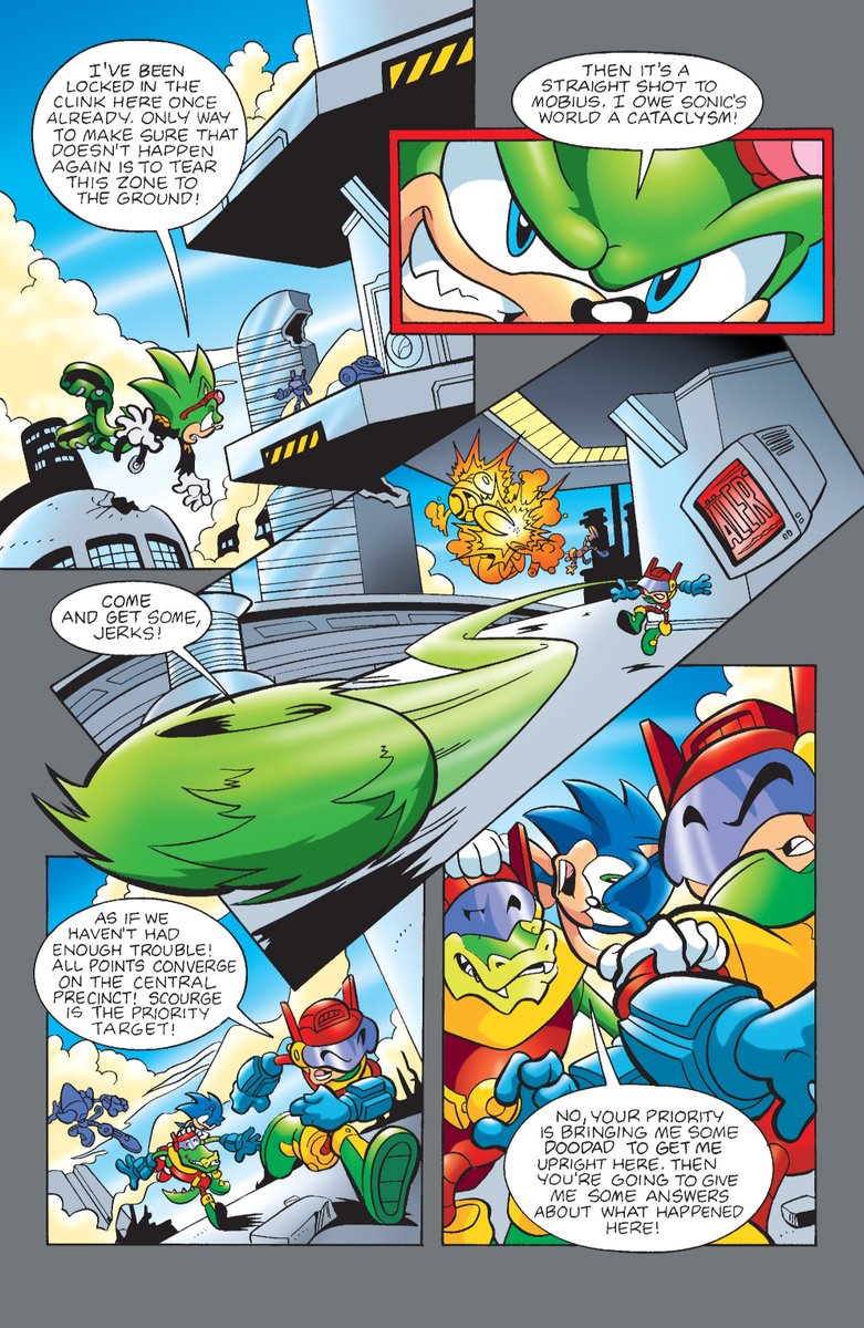 Hourly Archie Sonic on Twitter: "From Sonic the Hedgehog issue 197"