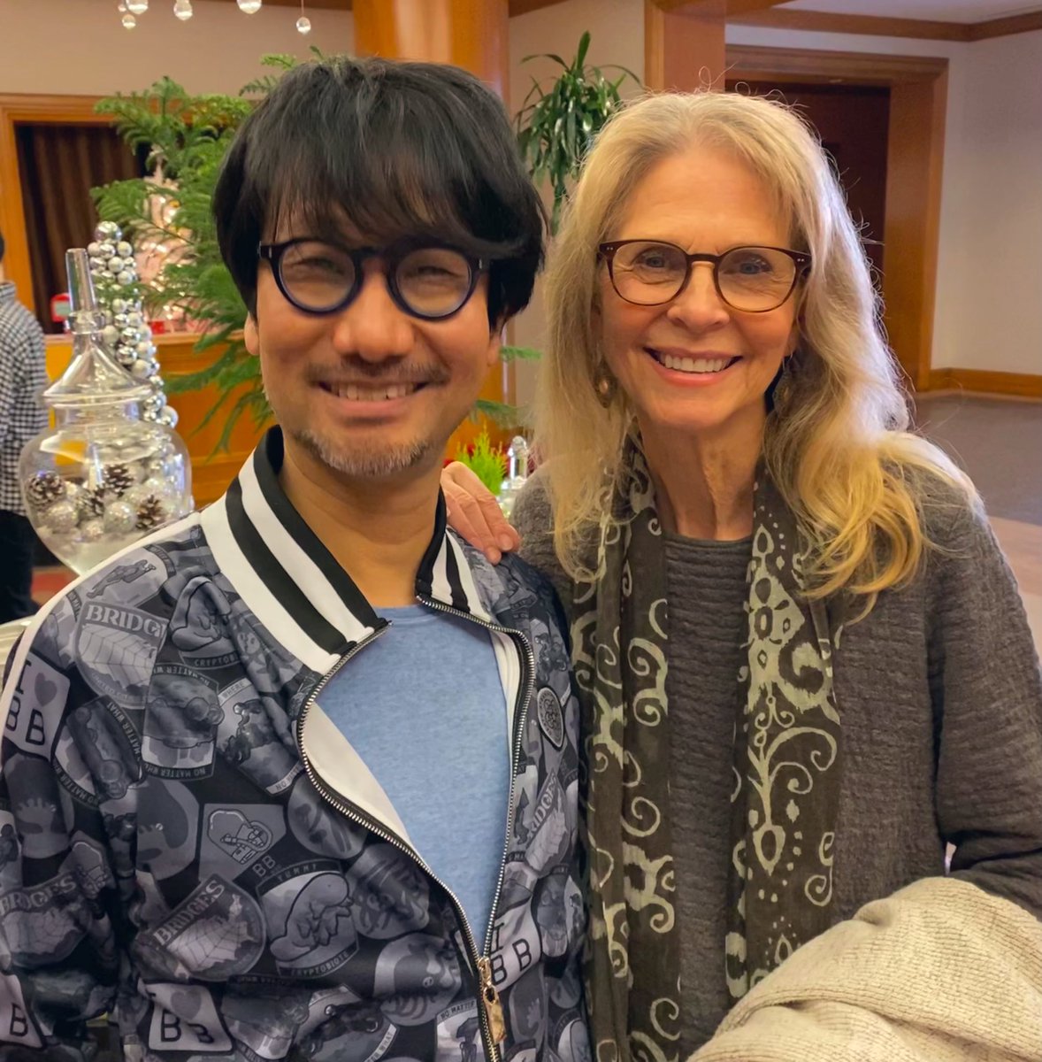 小島秀夫 On Twitter リンゼイさんと。