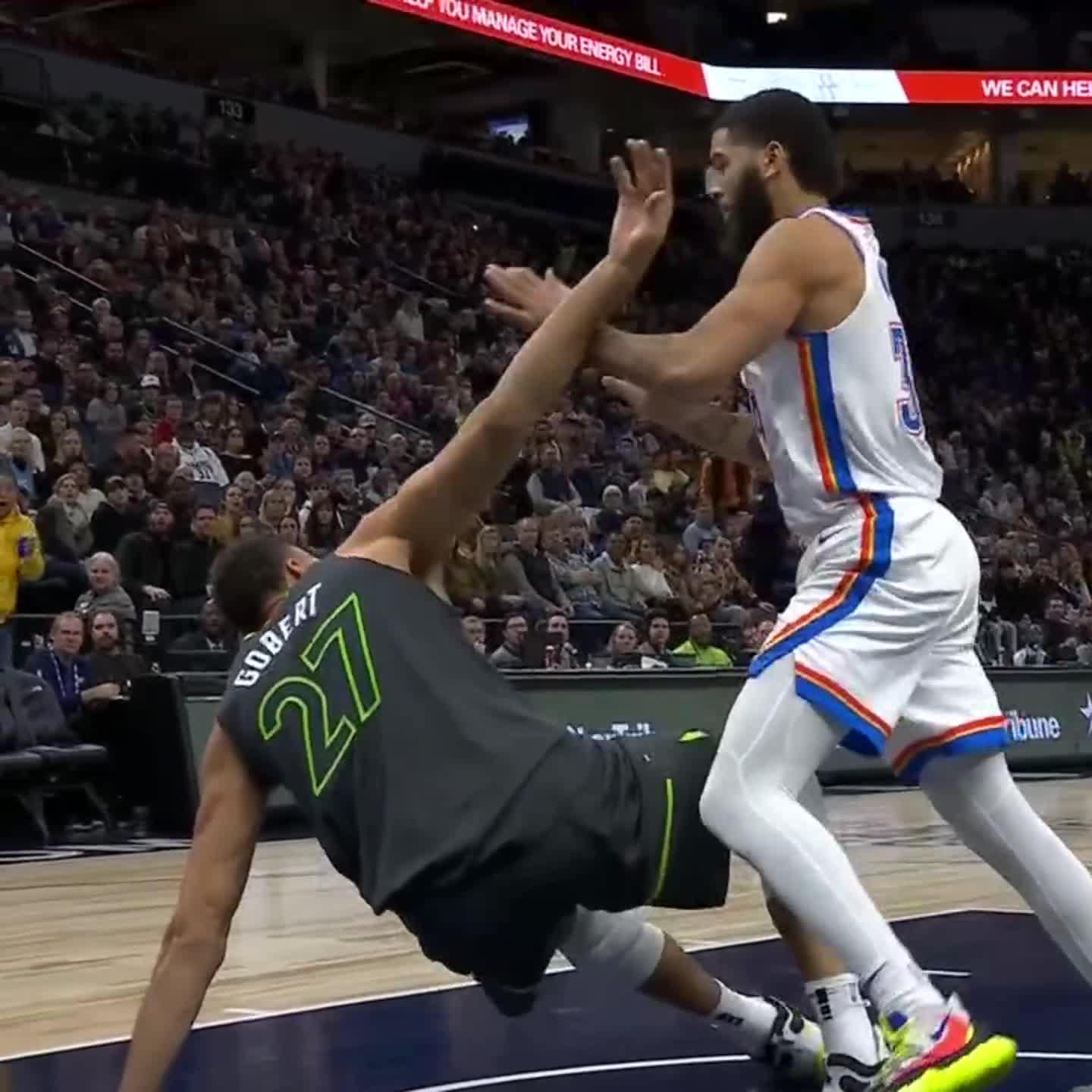 SportsCenter on Twitter: "Rudy Gobert was given a Flagrant 2 foul and ejected from the game for ...
