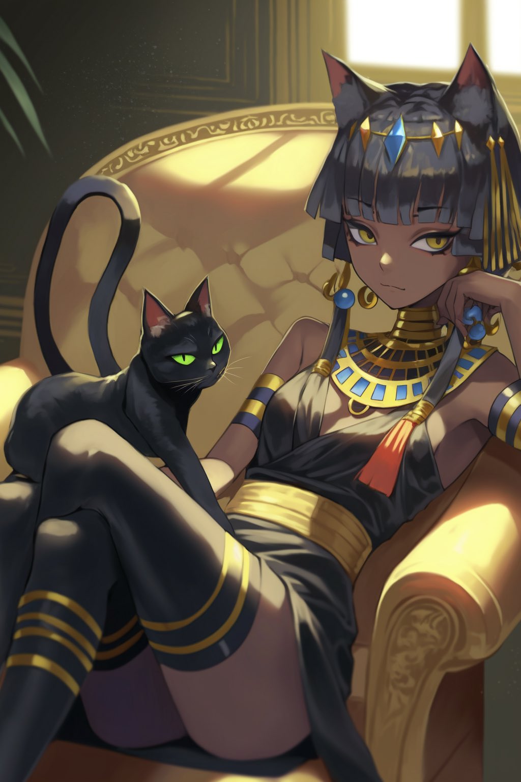 朱夏ｰShuka on Twitter: "バステト #nijijourney #AIart https://t.co/8Aeys8Azxf" / Twitter