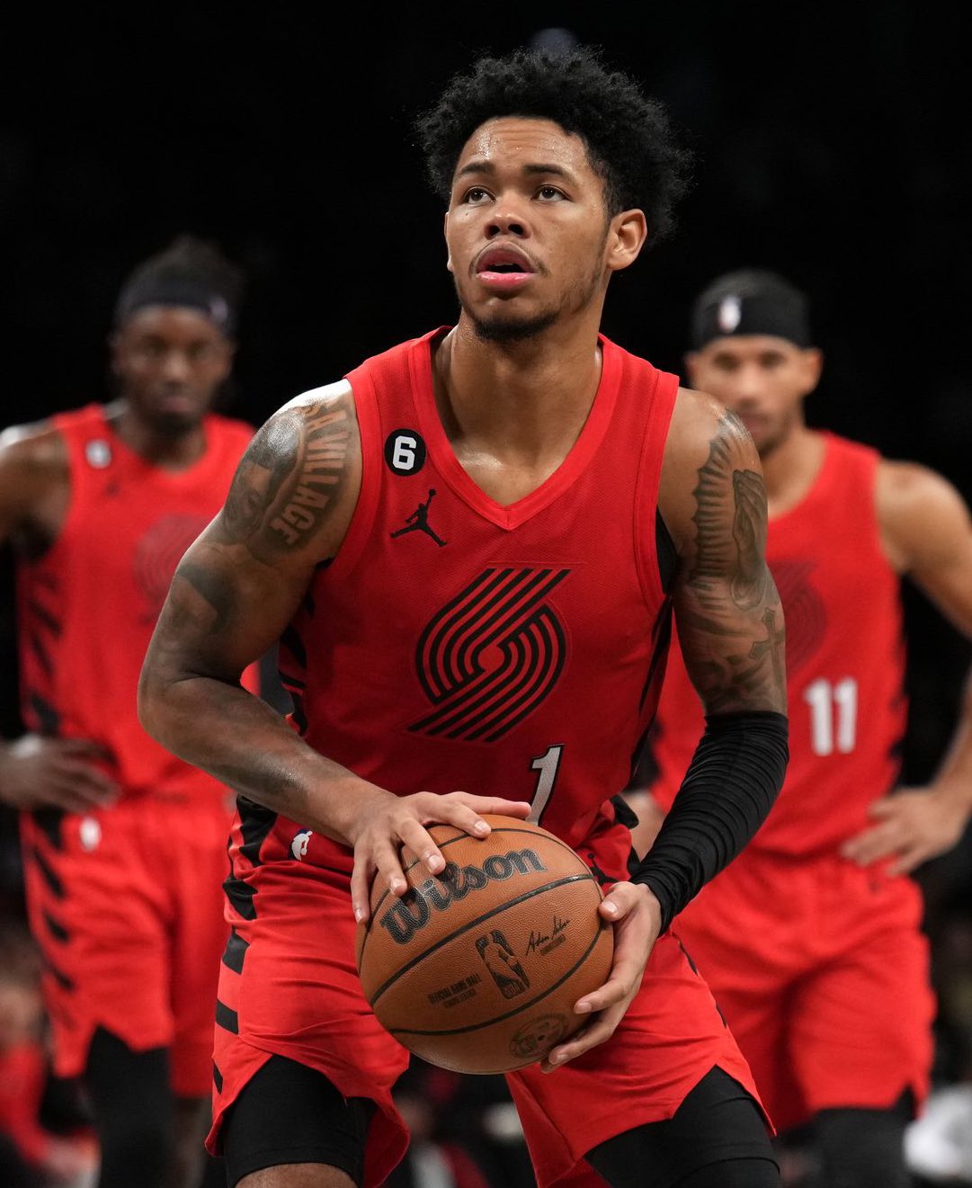 Sexto Hombre on Twitter: "Anfernee Simons clavó ¡23! puntos y 5 triples en el PRIMER CUARTO ...