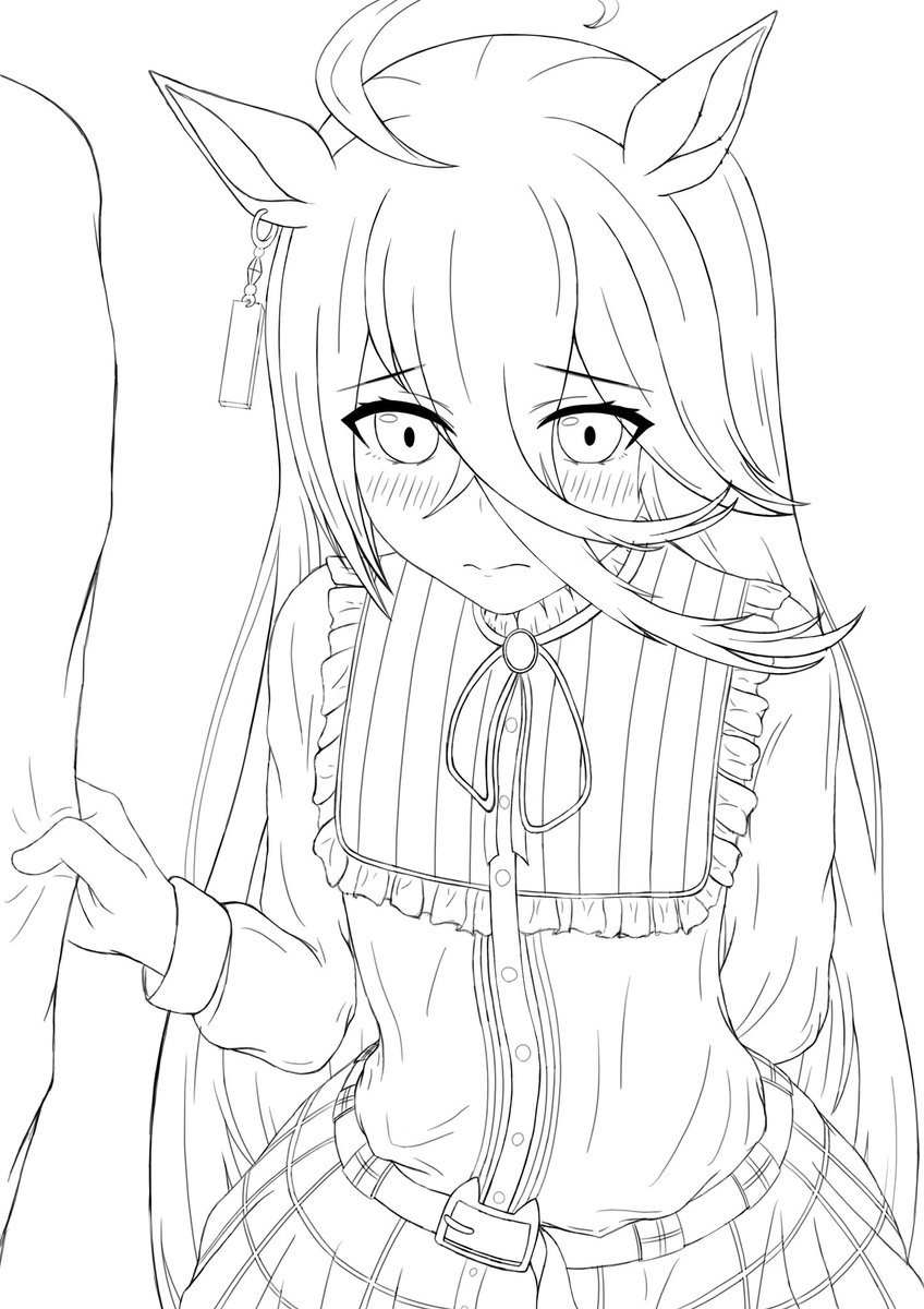 「今月は初めてシャドバン受けたり1万いいね行ったりといろいろありました 今月描いた絵を晒そう 」でぶねこ🐈⬛の漫画