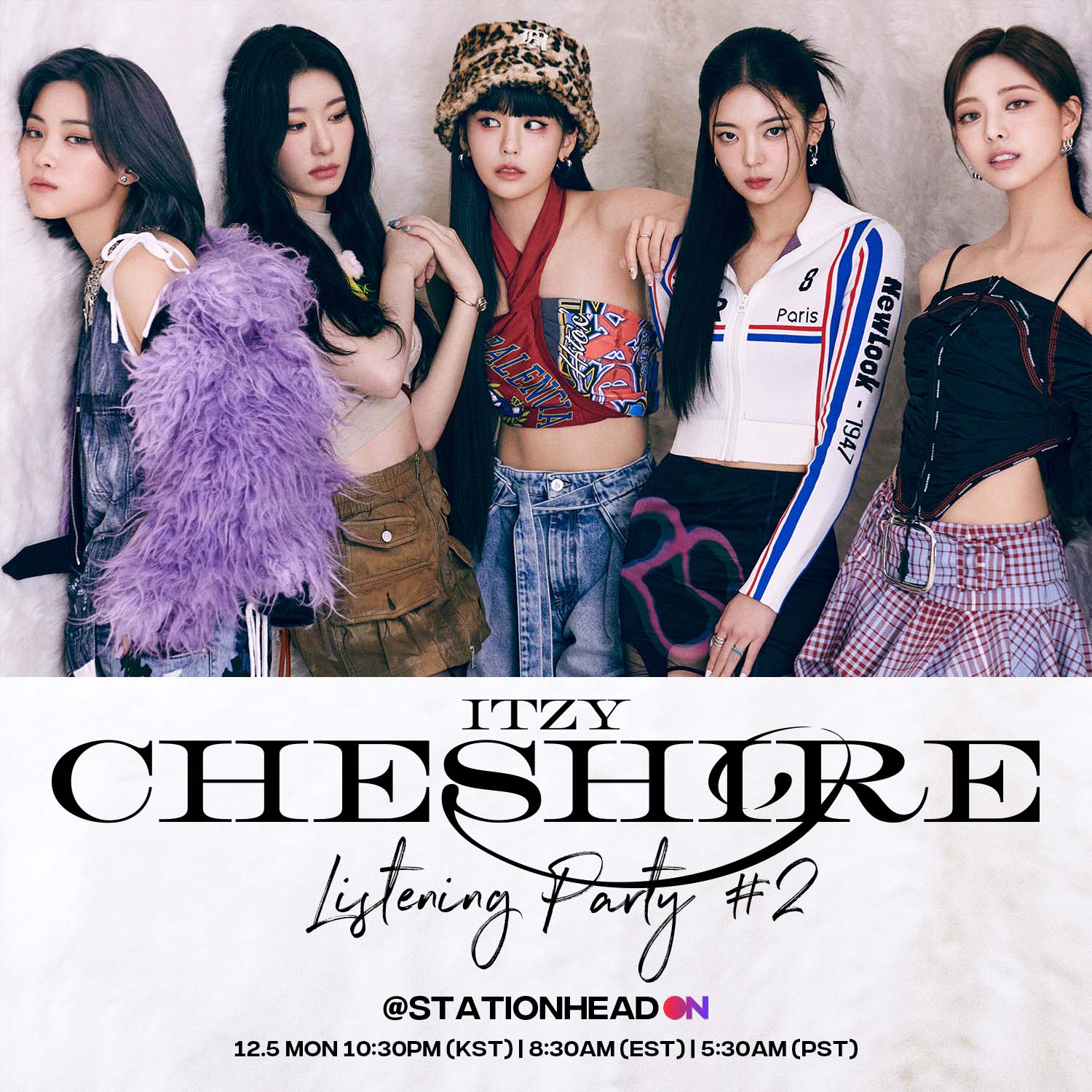 ITZY on Twitter: "ITZY Listening Party #2🎧 📢 STAY TUNED! 🐈‍⬛ https://t.co/lmUudNq1Ic 🐈‍⬛ 12.5 ...