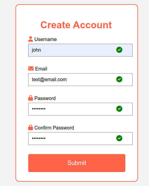 Àgbà Akin on Twitter: "RT @DollarKv: @dev_maims Built a javascript login form with validations ...