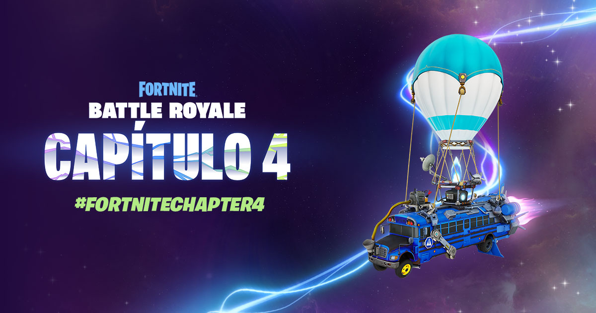 JorgeMost on Twitter: "Nuevo autobús de batalla para el Capítulo 4. #Fortnite #FortniteChapter4"