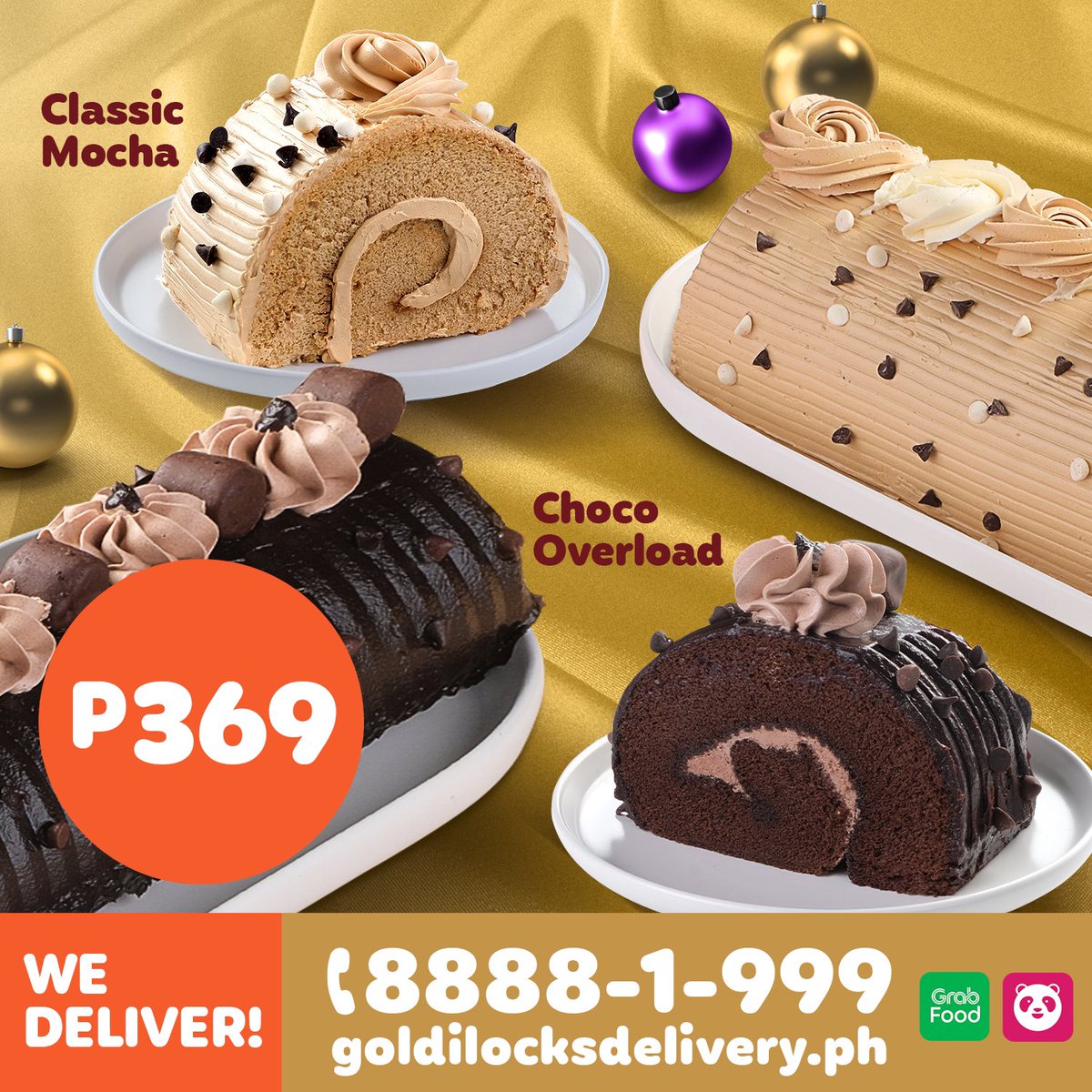 Goldilocks PH on Twitter: "Holiday handaan planning? We’re on a (cake) roll! 🍰 # ...