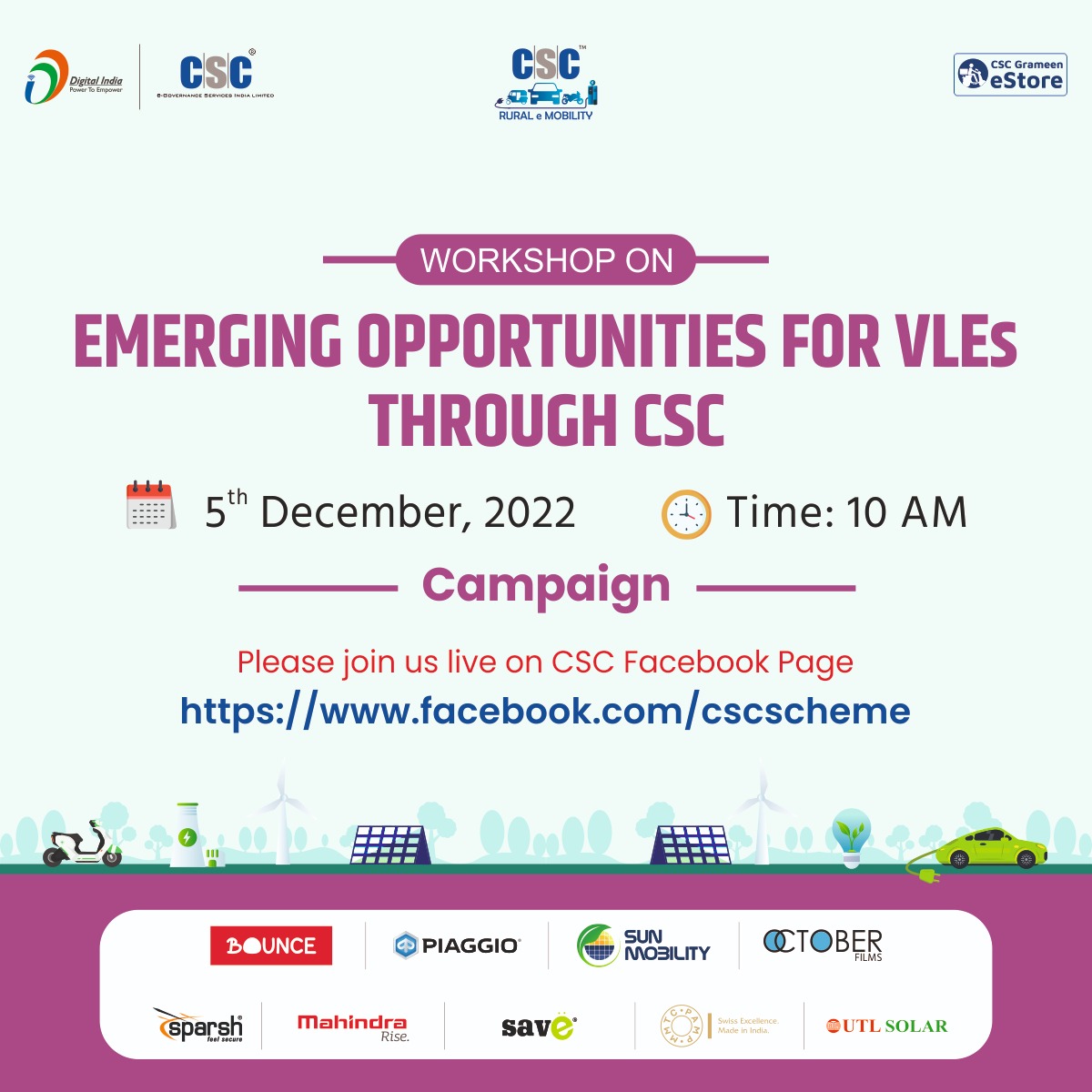 CSCeGov on Twitter: "WORKSHOP ON EMERGING OPPORTUNITIES FOR VLEs THROUGH CSC... Join us LIVE on ...
