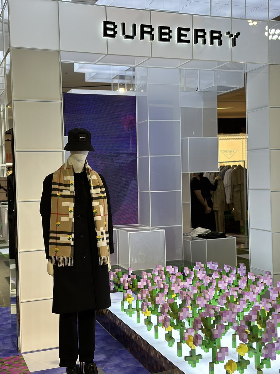 Papoohhhh🦊💚🐰 on Twitter: "Burberry x Minecraft #BurberryxMinecraft #burberryxbright # ...