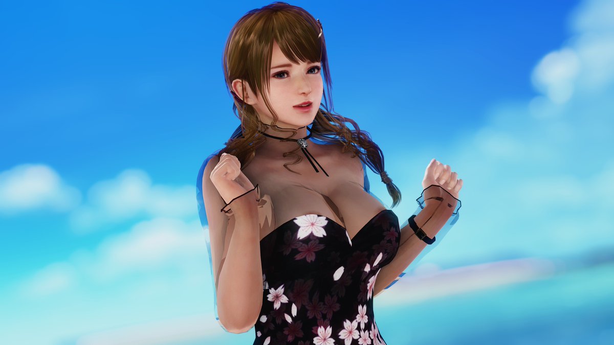 Kobe Teeth on Twitter: "#DOA #DOAXVV #Monica #モニカ #ブイブイ https://pixiv.net/en/artworks/103338377…"