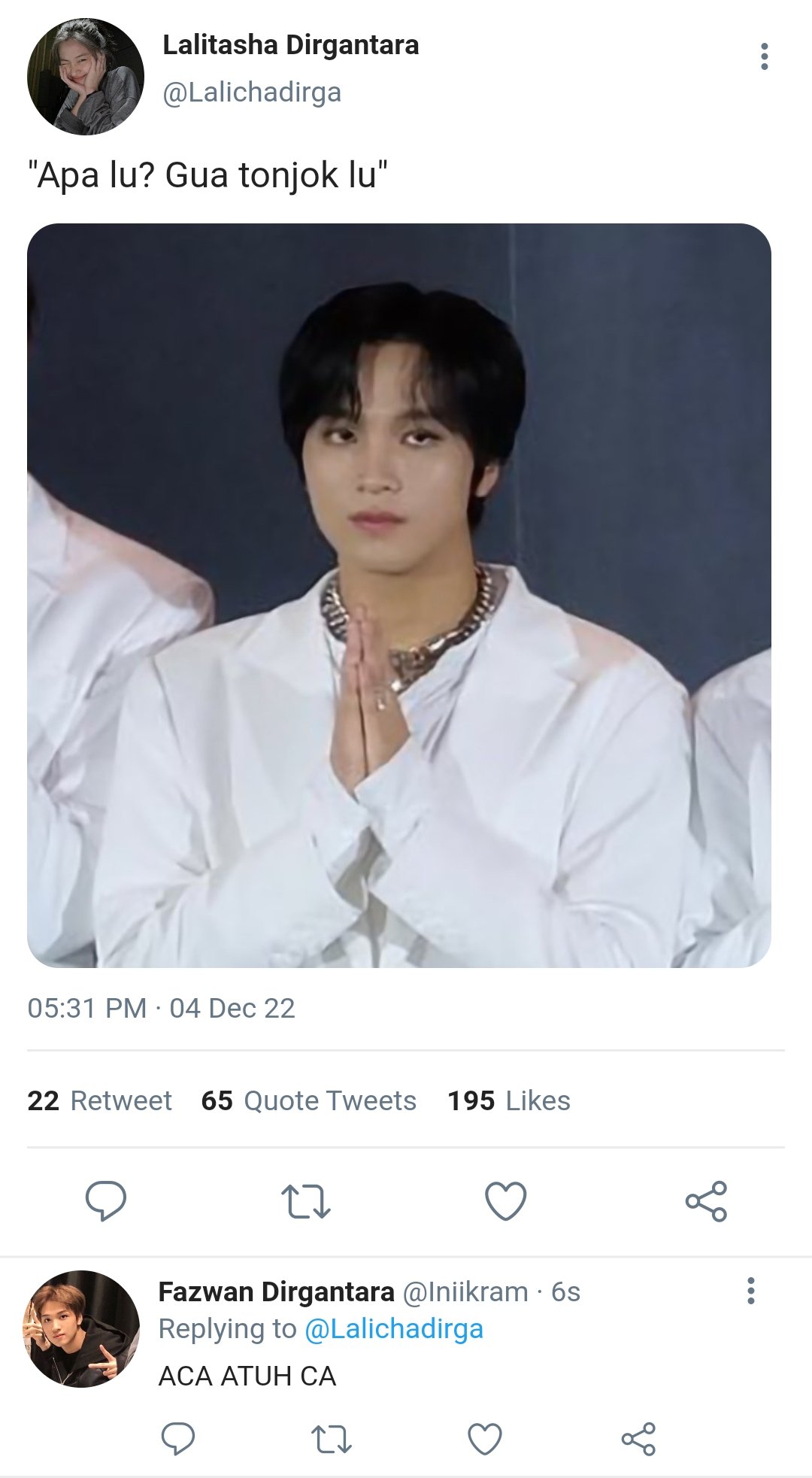 ryo on Twitter: "drama si kembar: saling meroasting lee haechan x ryujin ft johnny suh random au ...