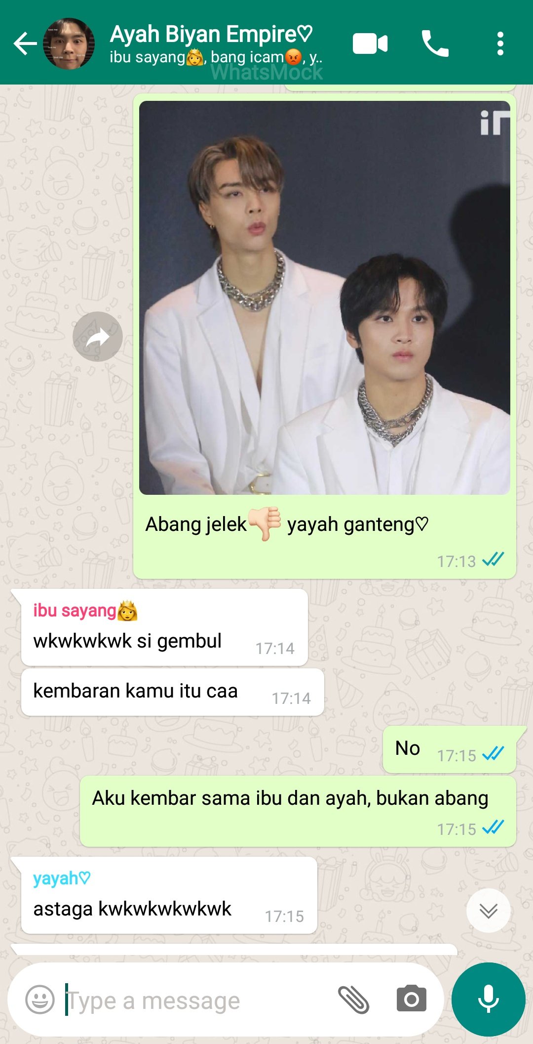 ryo on Twitter: "drama si kembar: saling meroasting lee haechan x ryujin ft johnny suh random au ...