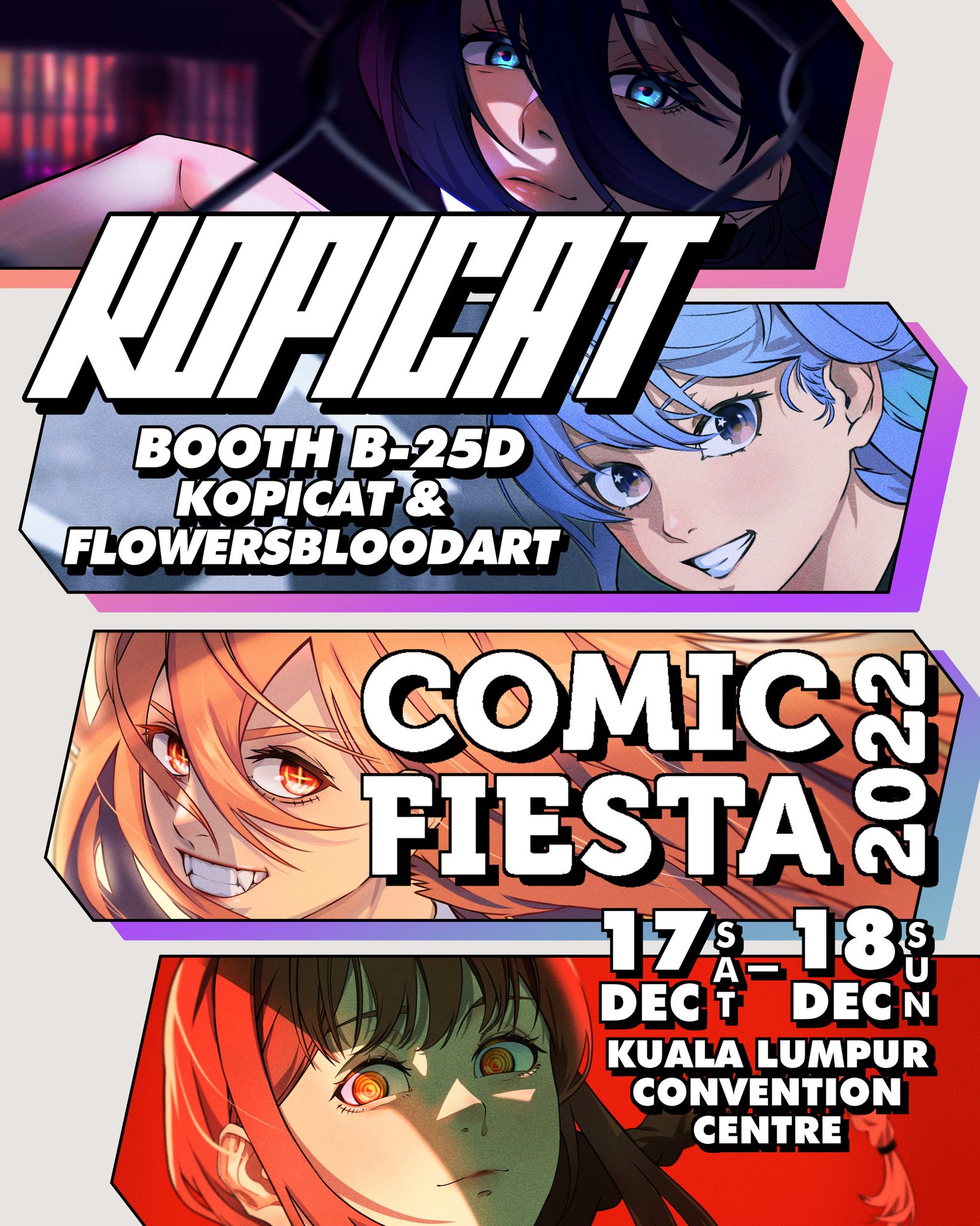 kopicat @ CF2022 Booth B-D25 on Twitter: "Happy to say that I'll be boothing at #comicfiesta2022 ...