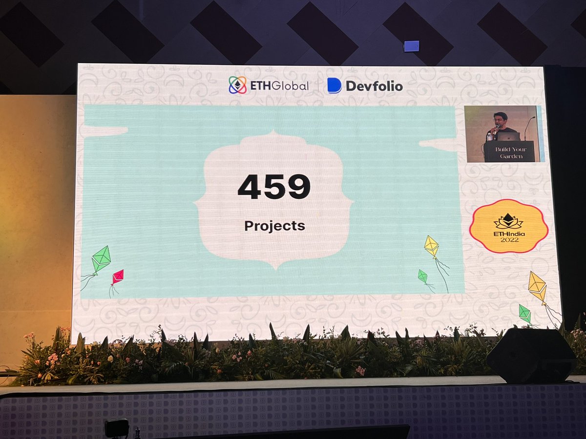 ETHGlobal on Twitter: "RT @sandeepnailwal: #ETHIndia2022 was the largest ever Web3 & Ethereum ...