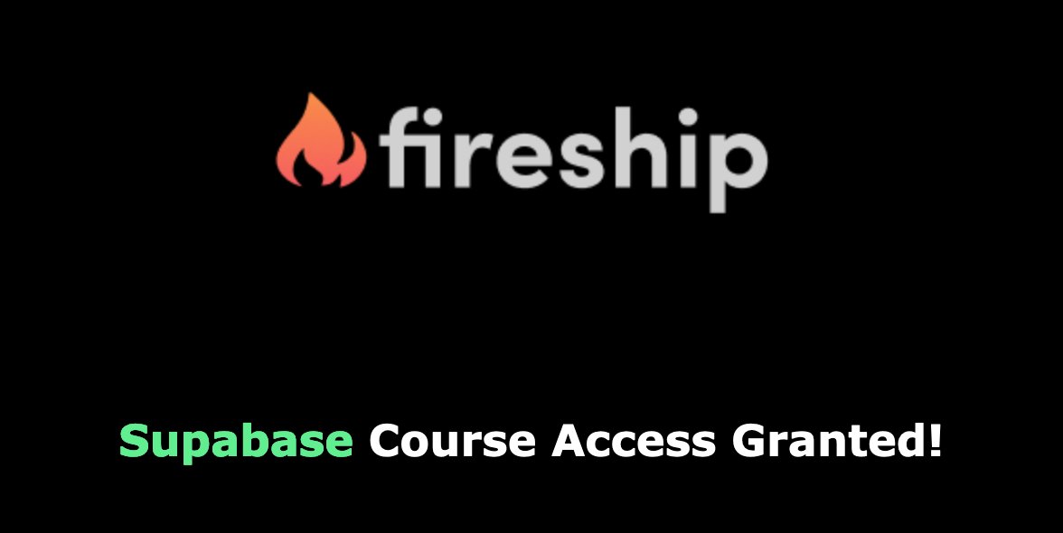 Supabase on Twitter: "RT @markusingvarssn: Have you signed up yet?! Don't miss out on this ...