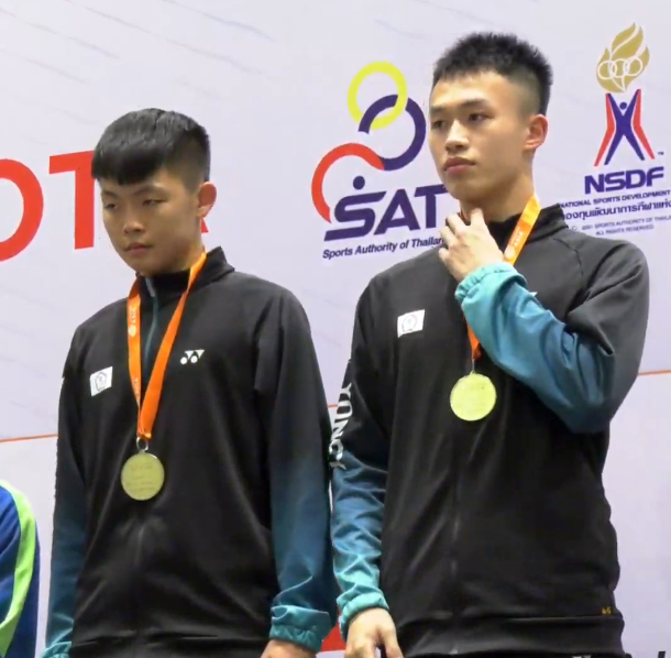 #AsiaJuniorU17U15 - MS U-17 🥇Su Wei Cheng (TPE) 🥈Muhammad Faiq (MAS) 🥉 ...