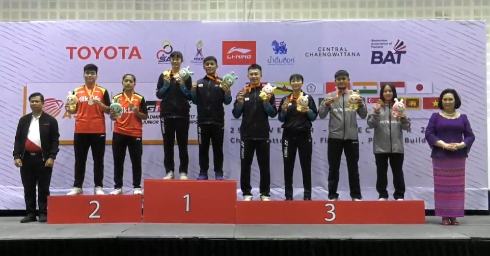 #AsiaJuniorU17U15 - MS U-17 🥇Su Wei Cheng (TPE) 🥈Muhammad Faiq (MAS) 🥉 ...