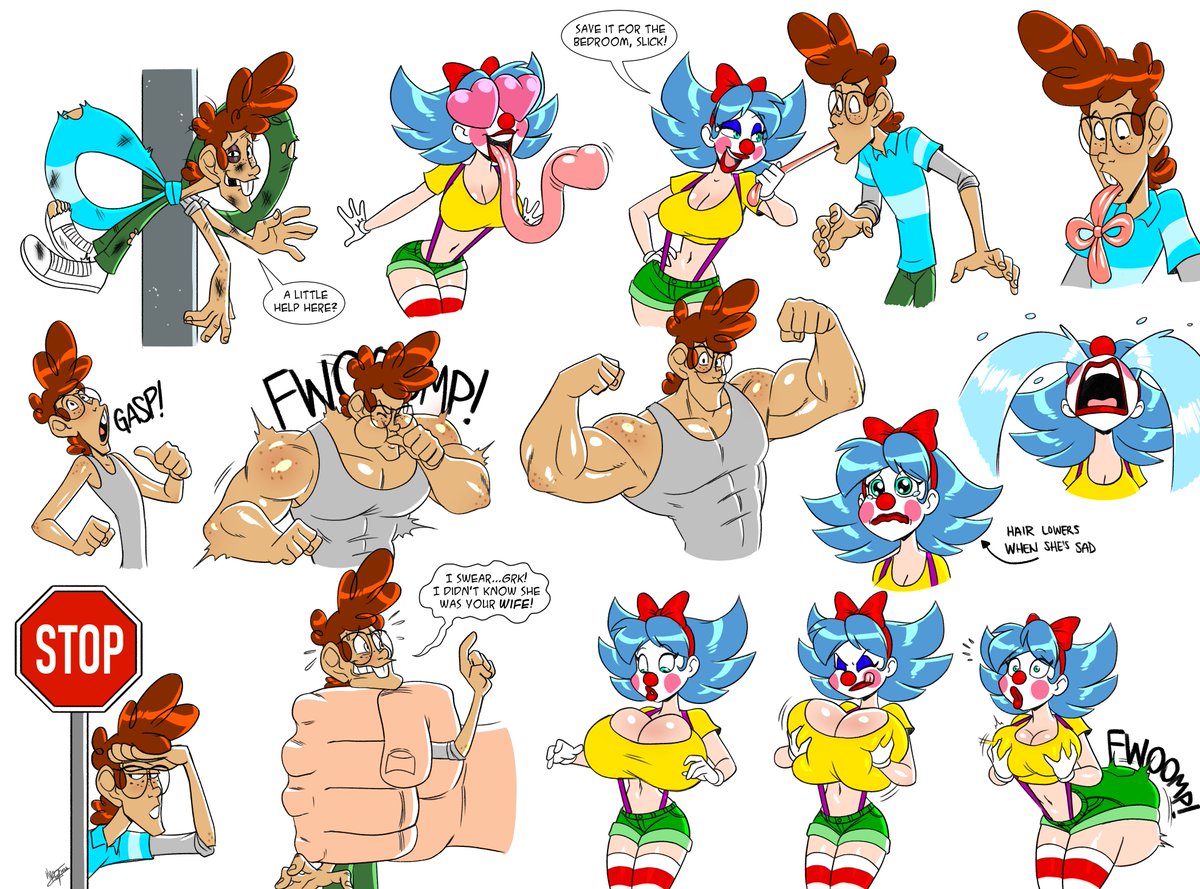 Godai Room 5 🔞 on Twitter: "RT @Warren_Aeolus: Giggles and Davey get toony"