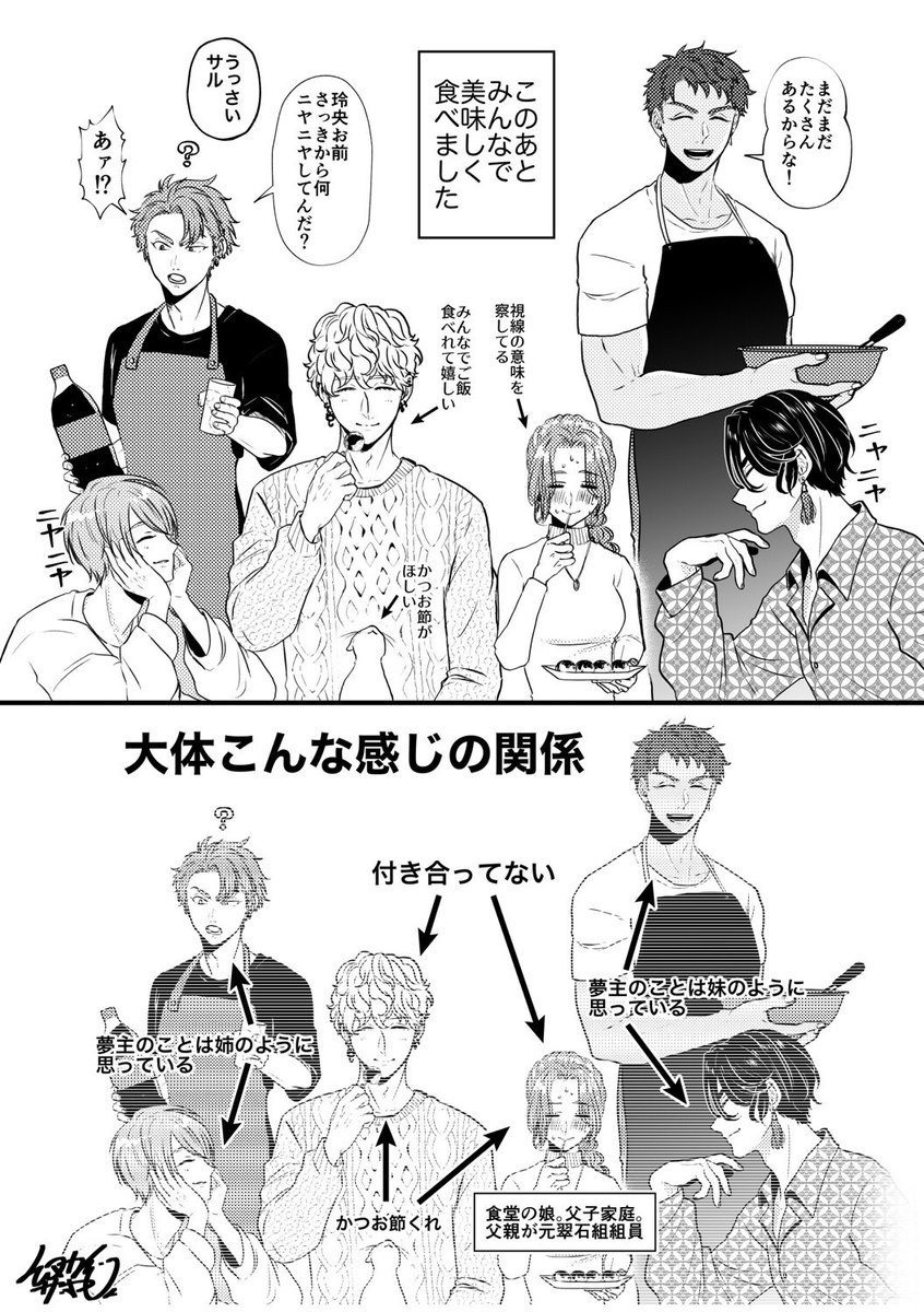 #prliプラス🐯くんとおつかいの途中で一緒に肉まんを食べる夢漫画