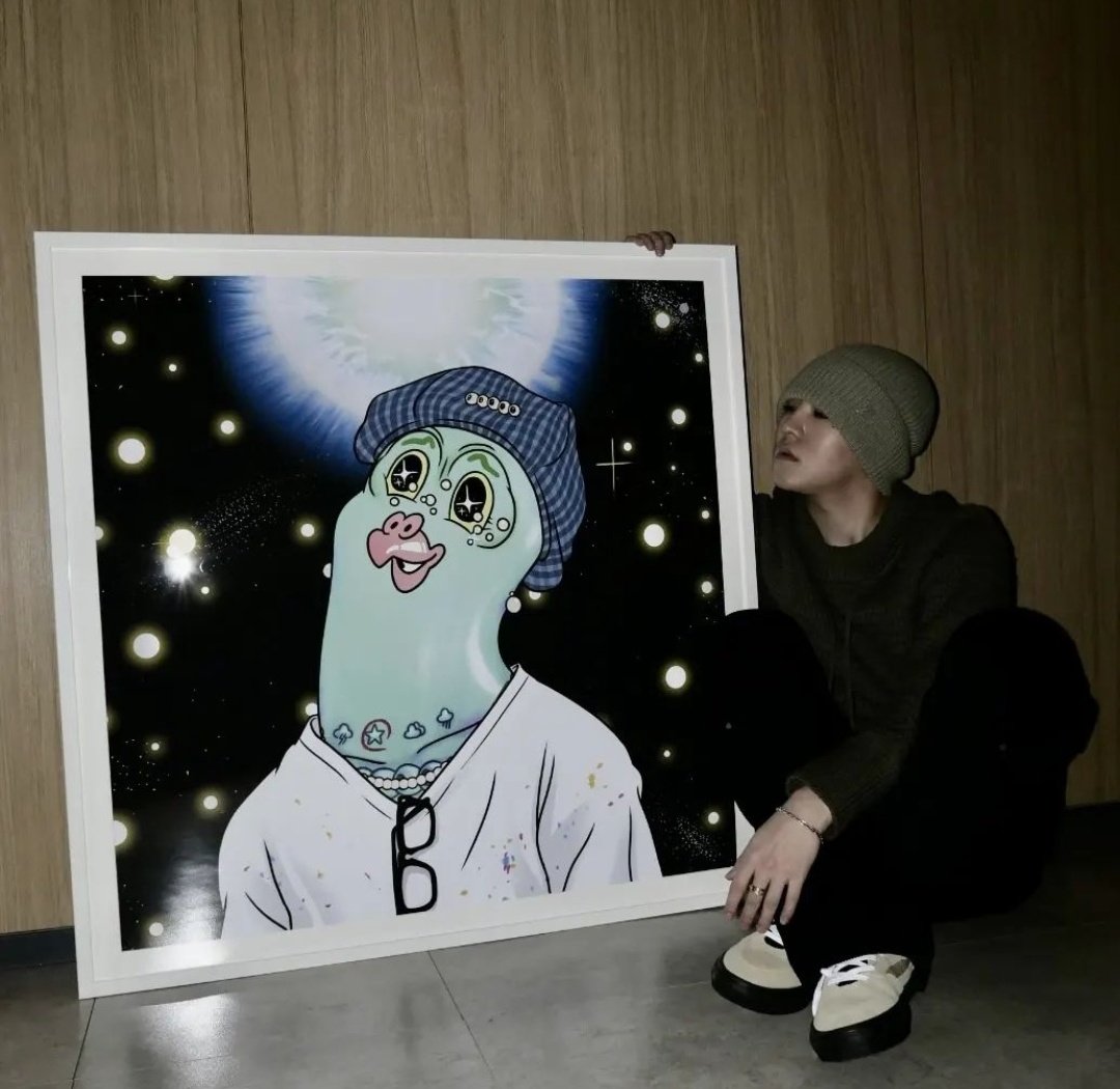 [‼️] BE'O IG update with MINO's Chippy artwork ️ https://t.co ...