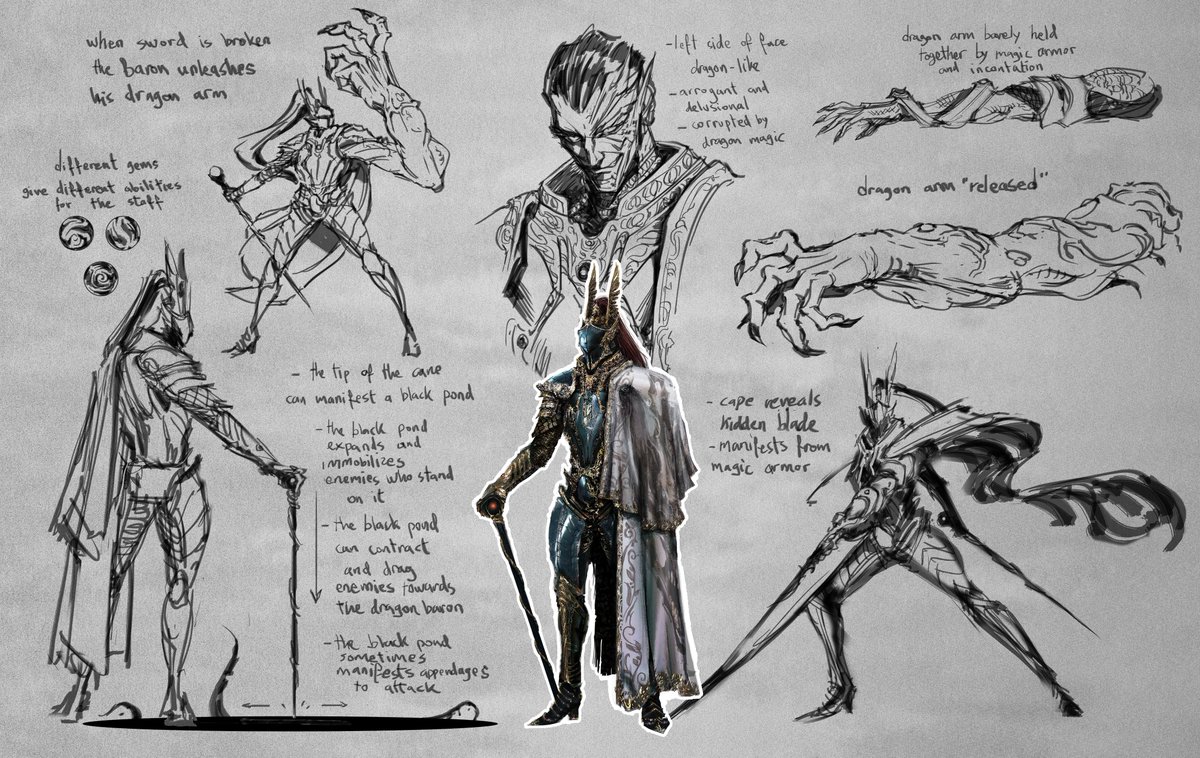 「OC Dragon Baron character sheet 」MenasLGの漫画