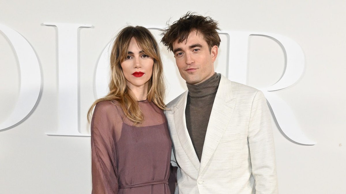 The couple made a rare red carpet cameo at the Dior menswear show in ...