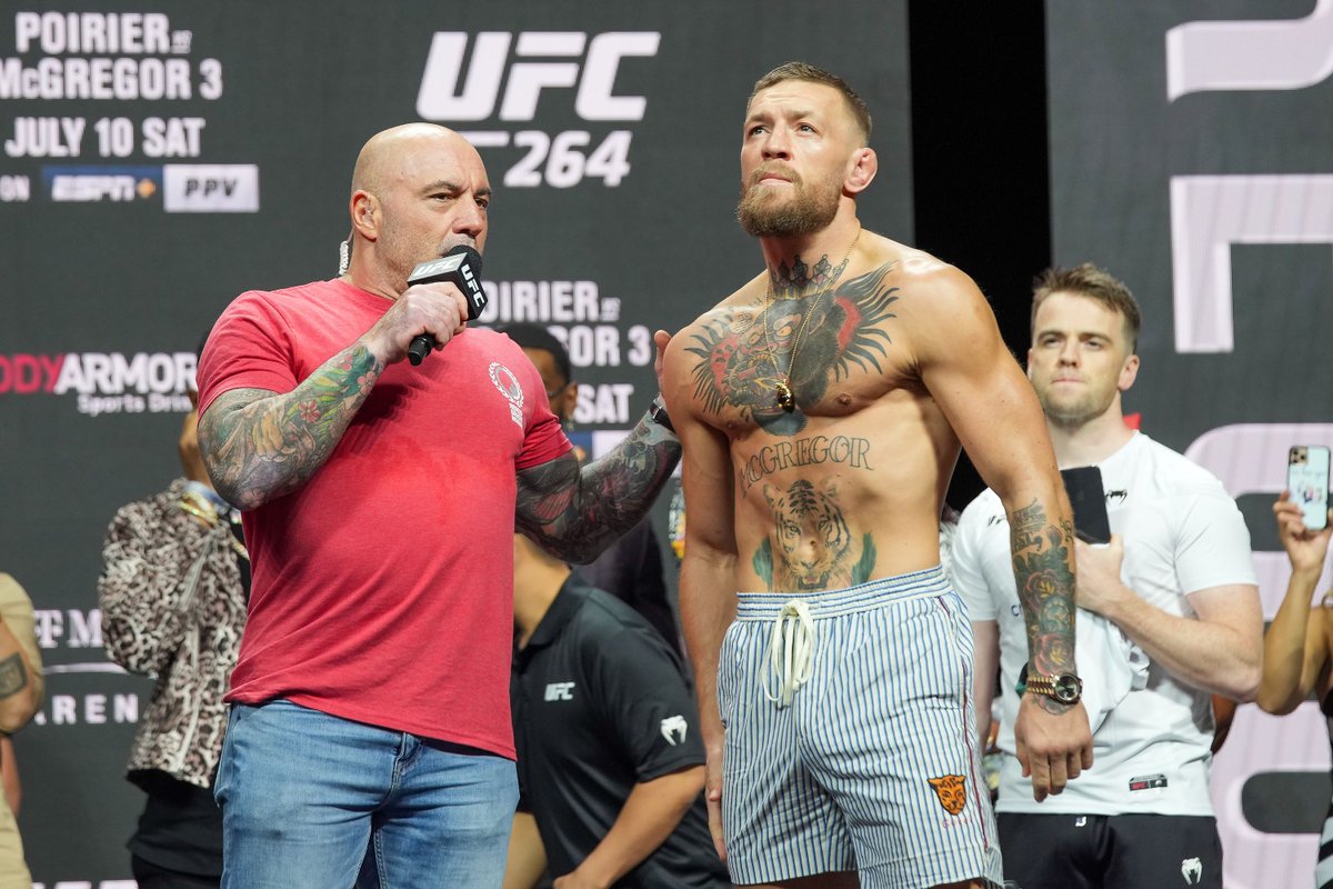 MMA mania on Twitter: "Joe Rogan thinks Conor McGregor did enough PEDs to ‘melt that USADA cup ...