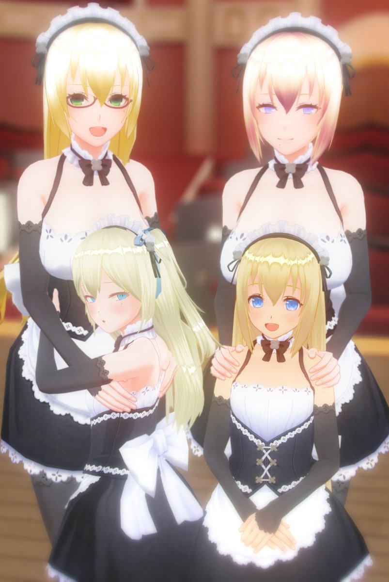 COM3D2版深夜のエディット60分一本勝負 on Twitter: "RT @hukurou5587: #cm3d版深夜の真剣エディット60分一本勝負 #COM3D2 お題「金髪 ...