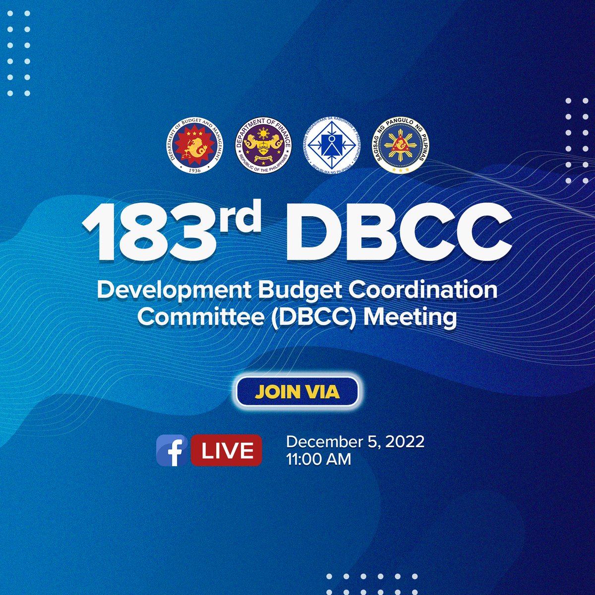 DBM Philippines on Twitter: "Stay tuned as the Development Budget Coordination Committee (DBCC ...