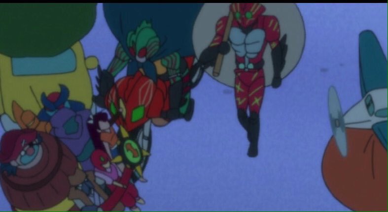 Baruga🐉雷蔵 On Twitter 仮面ライダーギーツ×クレヨンしんちゃんのコラボ Tvでのコラボはフォーゼ以来だけど、実はクレヨン