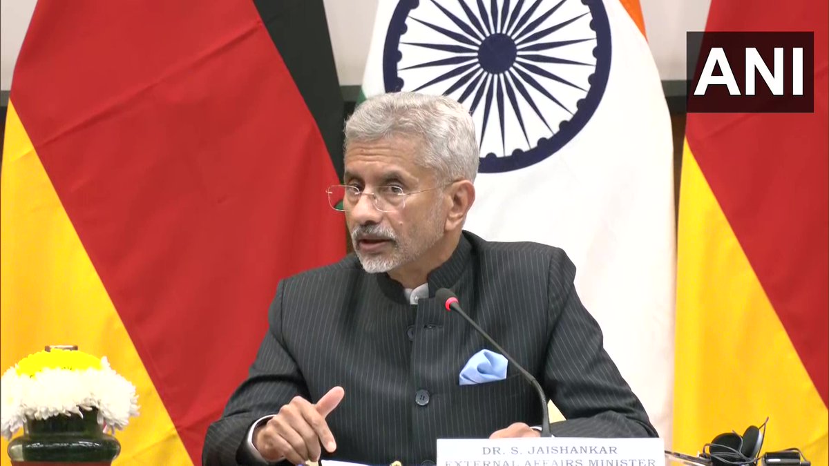 We also discussed multilateral issues. India and Germany interact in ...