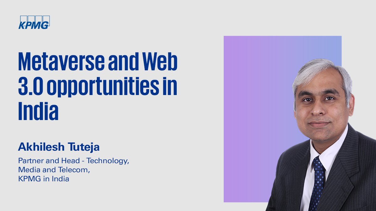 KPMG India on Twitter: "#Web3.0 and related technologies promise to unlock significant economic ...